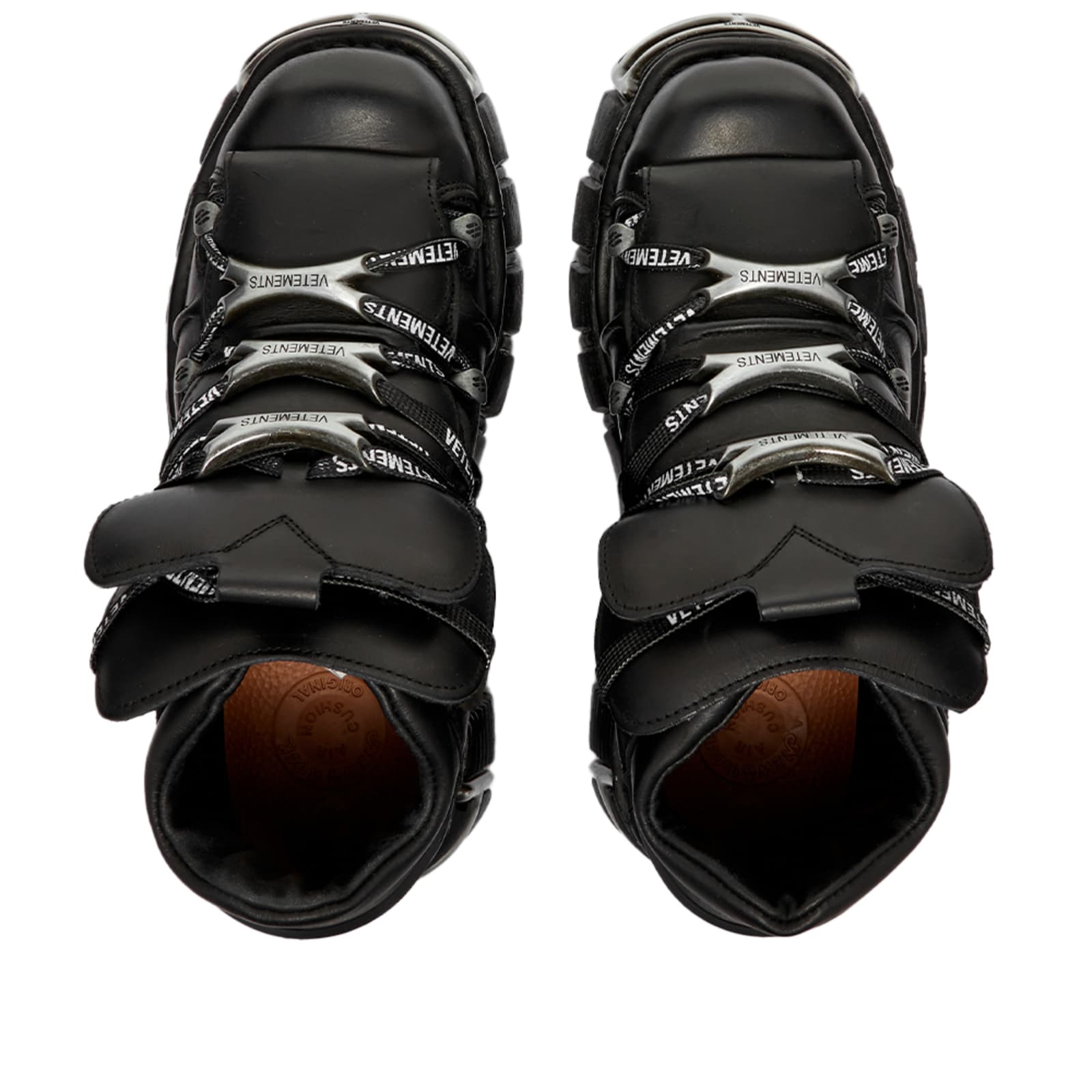 VETEMENTS New Rock Platform Sneaker Black | END. (US)