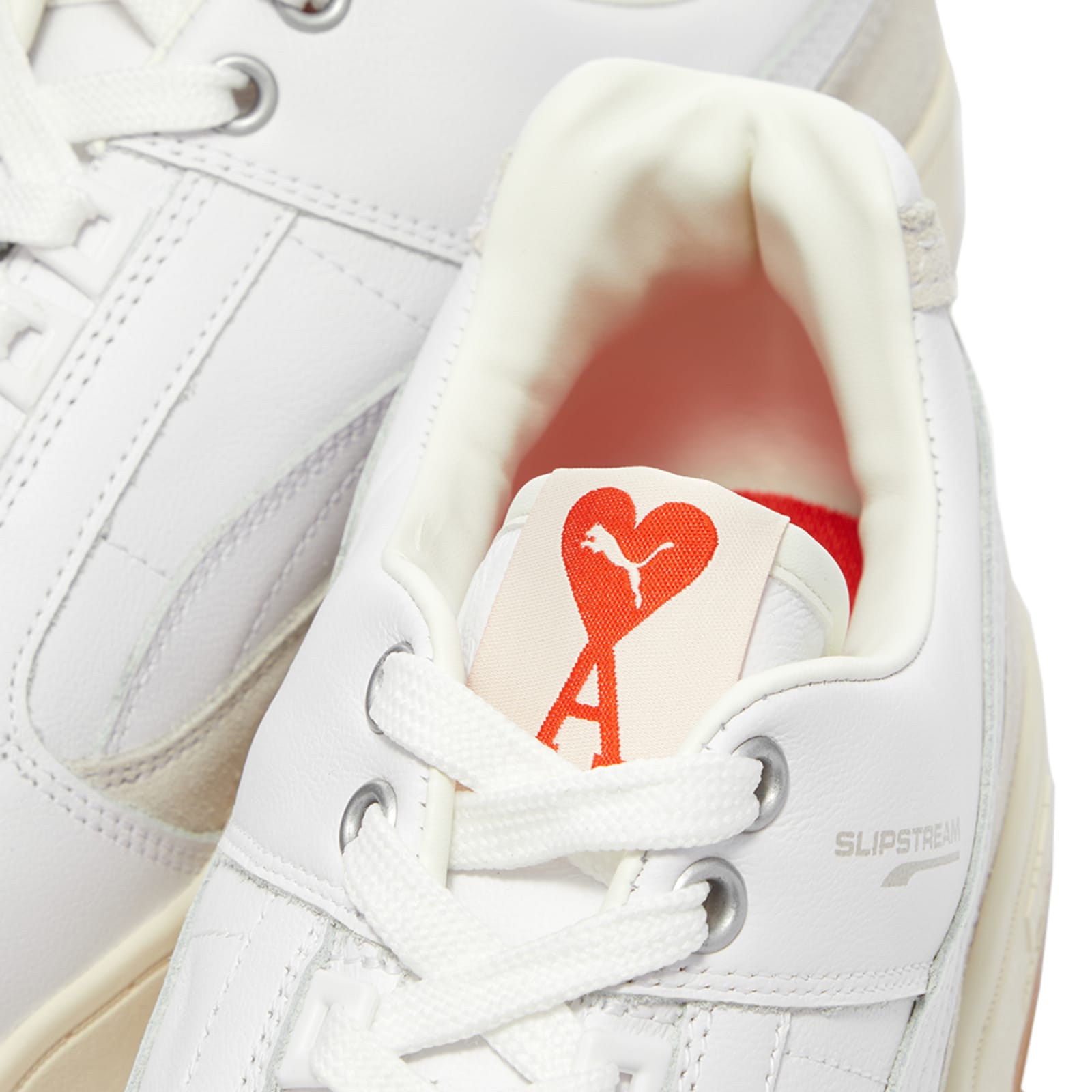Puma x AMI Slipstream Low Puma White & Pristine | END.