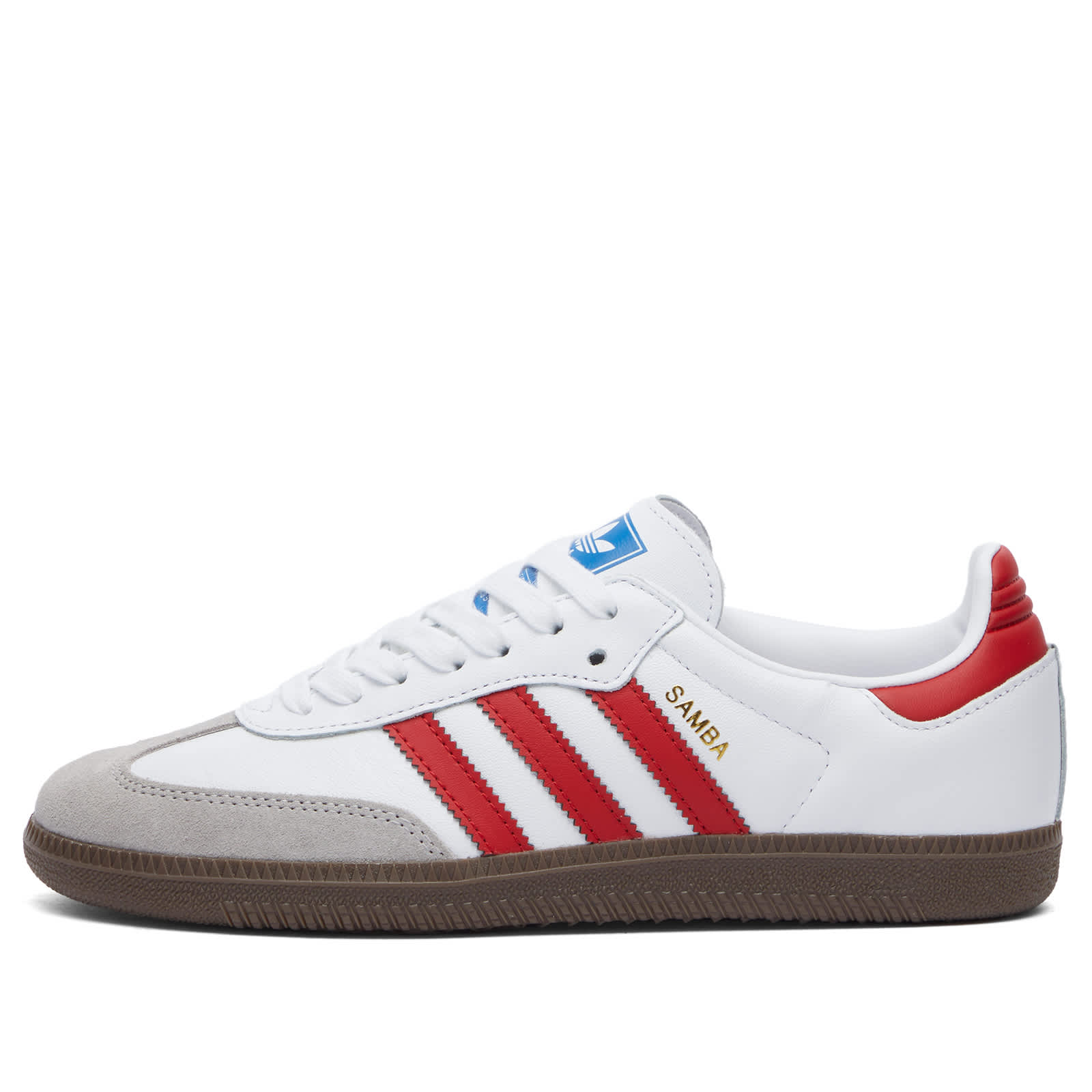 Adidas Samba OG White & Better Scarlet | END. (US)