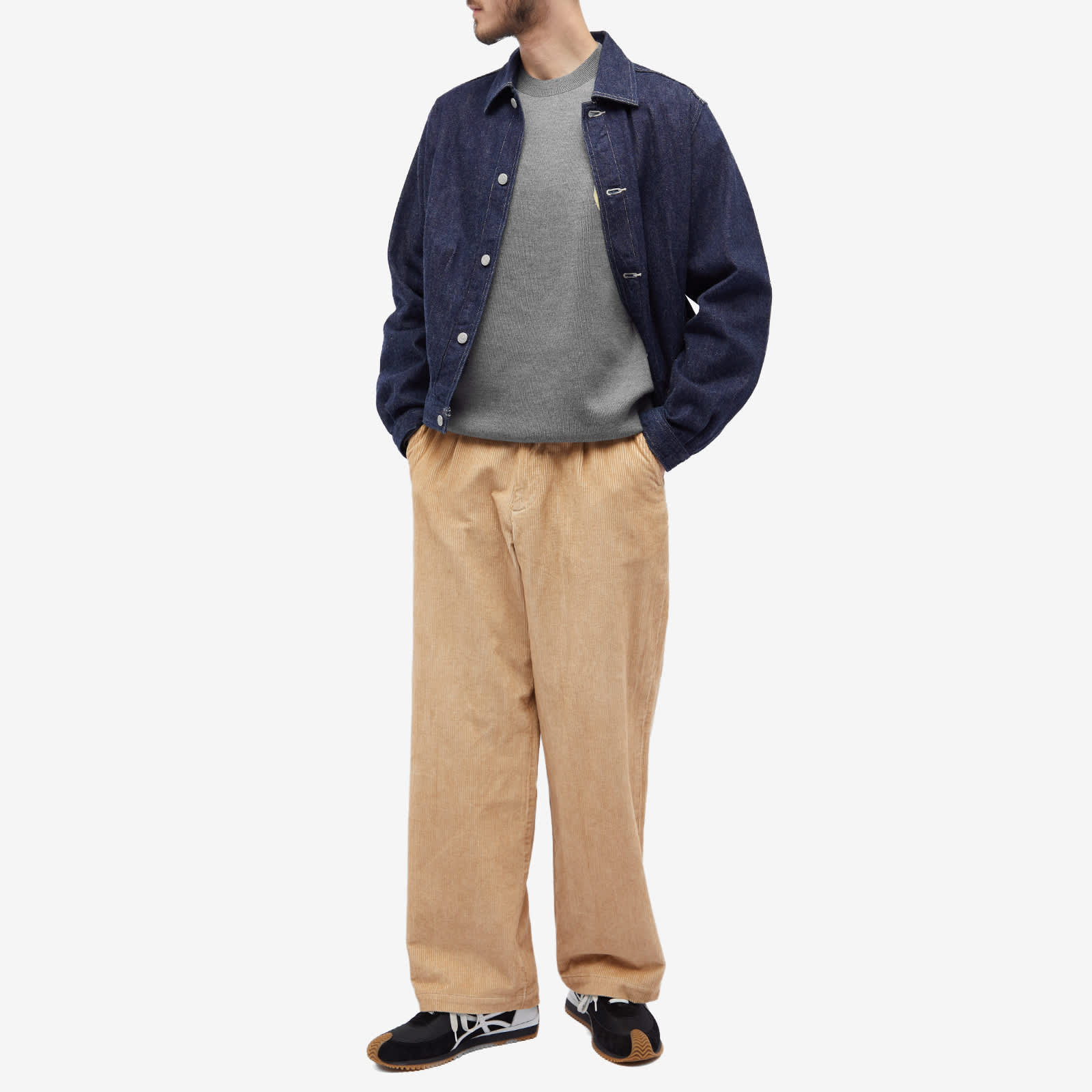 Loewe Heart Loewe Crew Knit Grey | END. (KR)