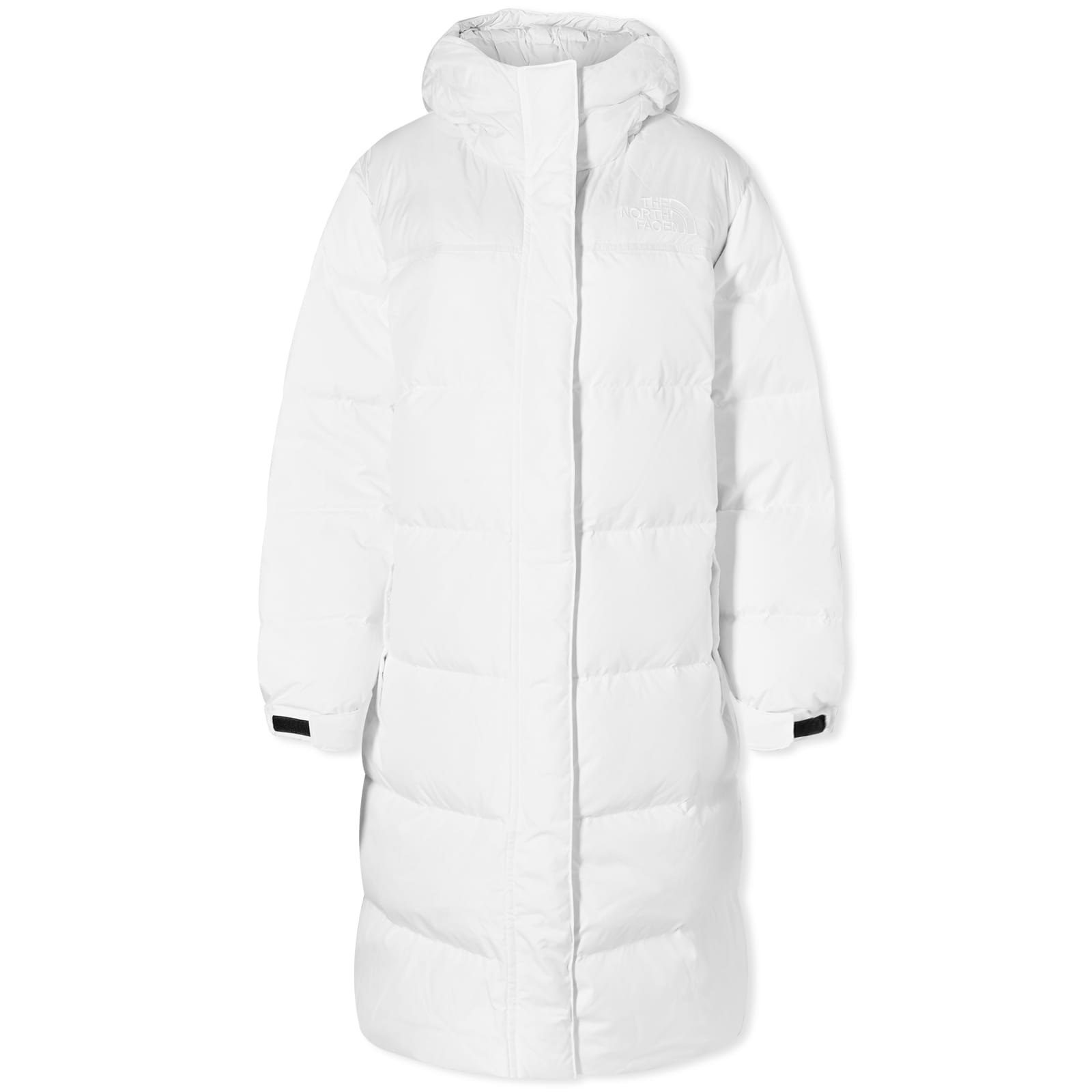 The North Face Nuptse Long Puffer Parka White | END. (US)