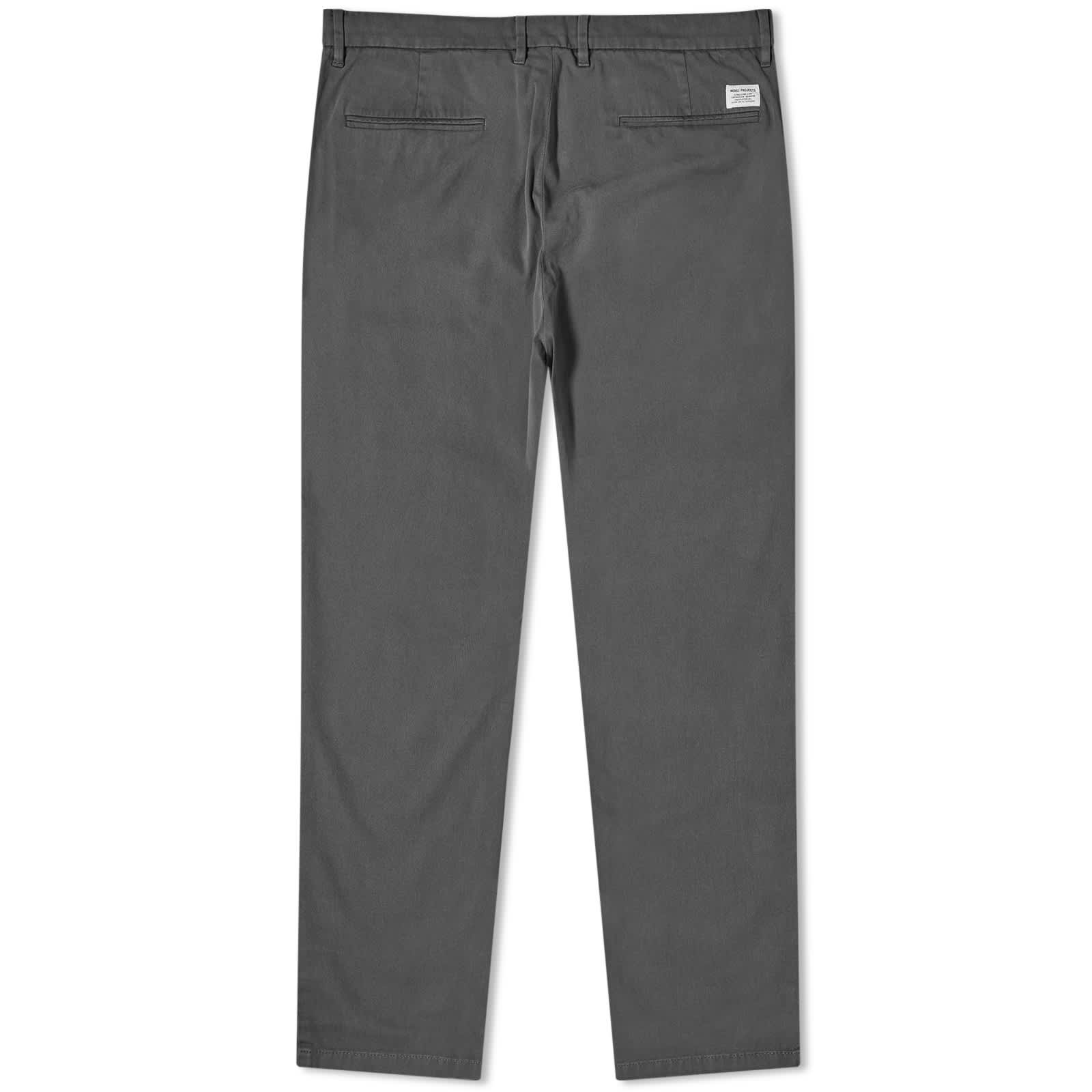 Norse Projects Aros Slim Stretch Twill Chino Slate Grey | END. (GB)