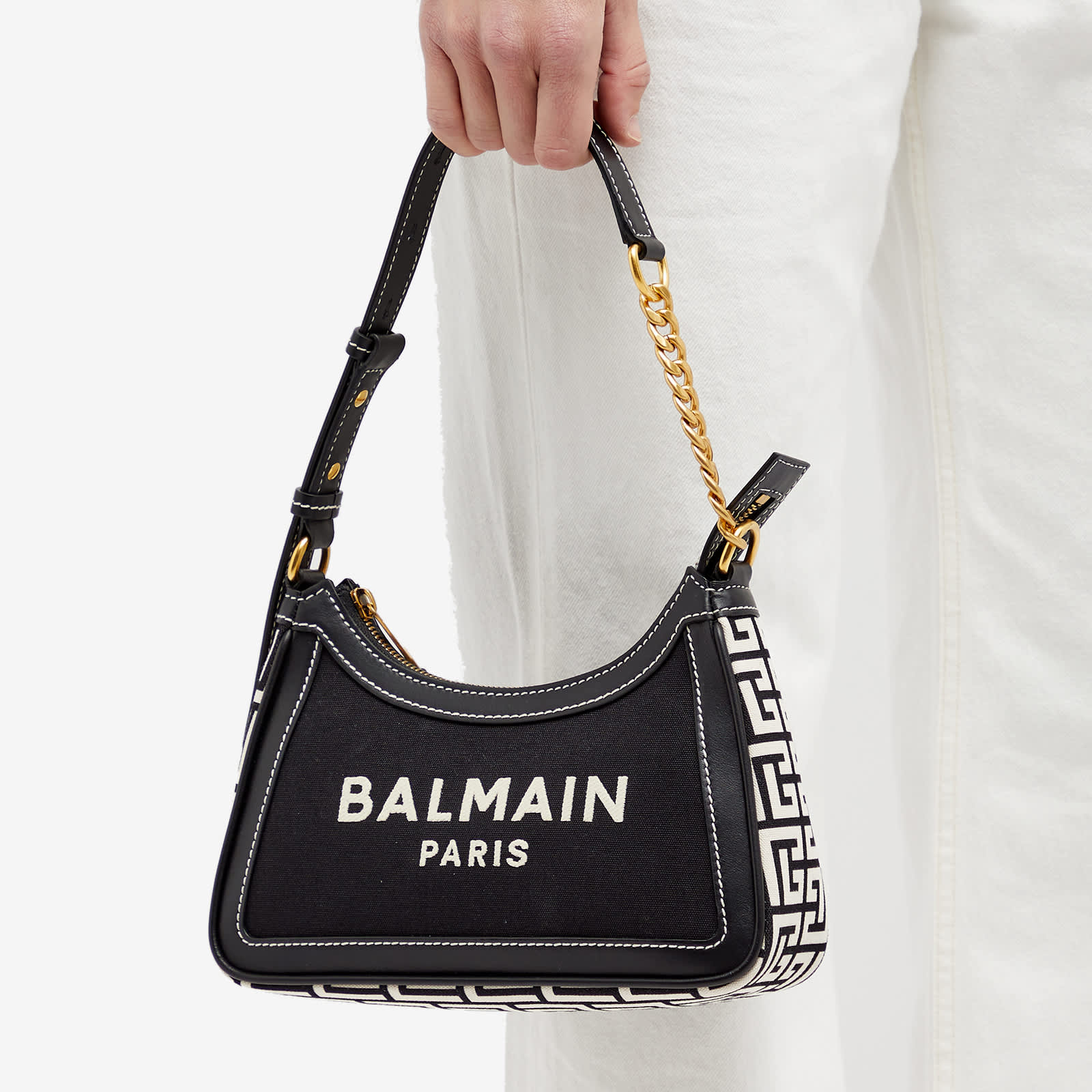 Balmain B-Army Shoulder Bag Black | END. (US)