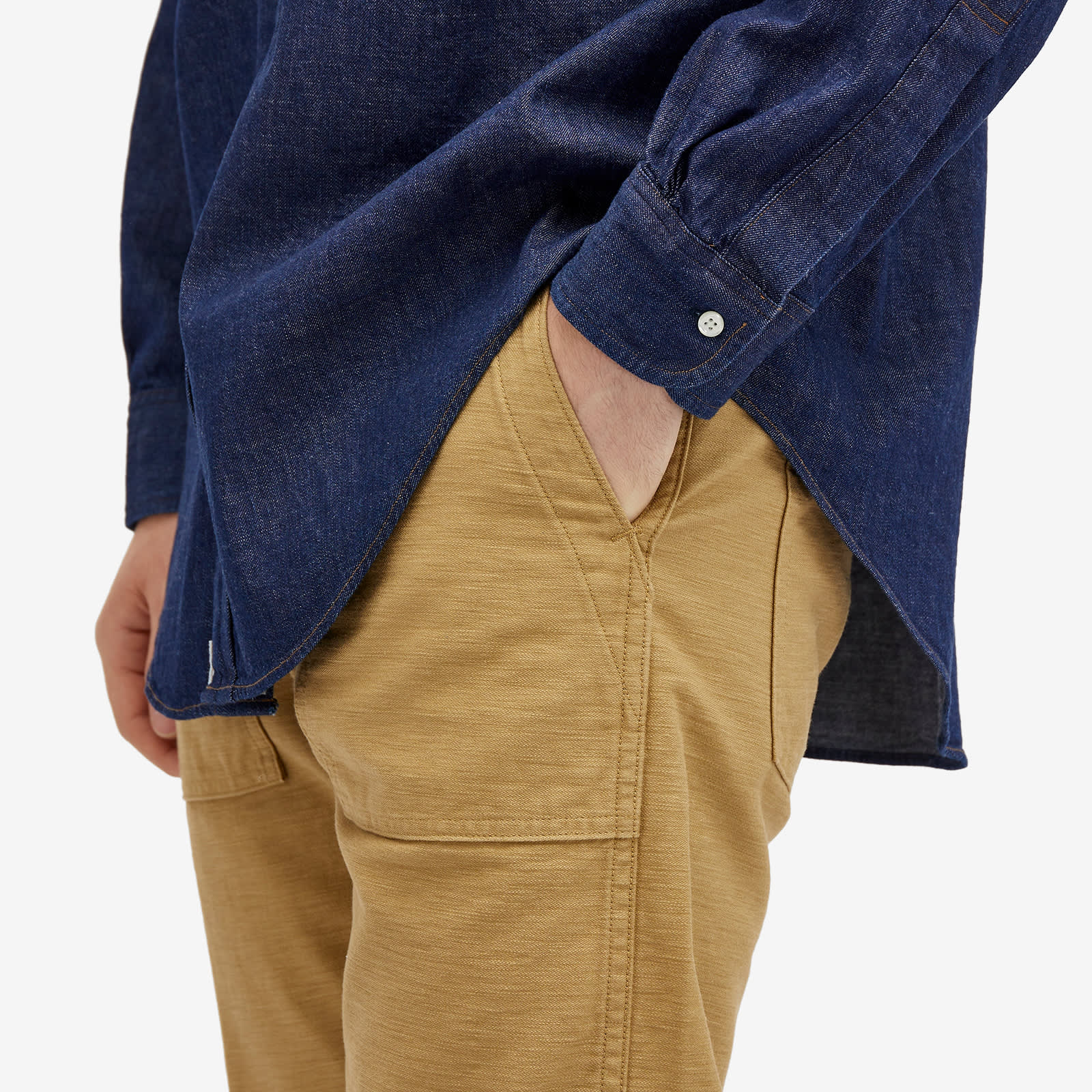 orSlow Slim Fit Fatigue Pants Khaki | END. (KR)