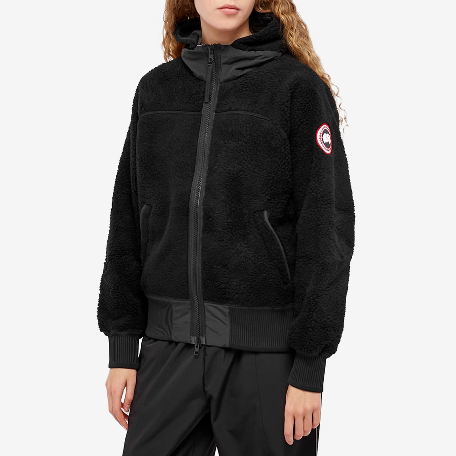 Canada Goose Simcoe Fleece Hoodie Black | END. (GB)