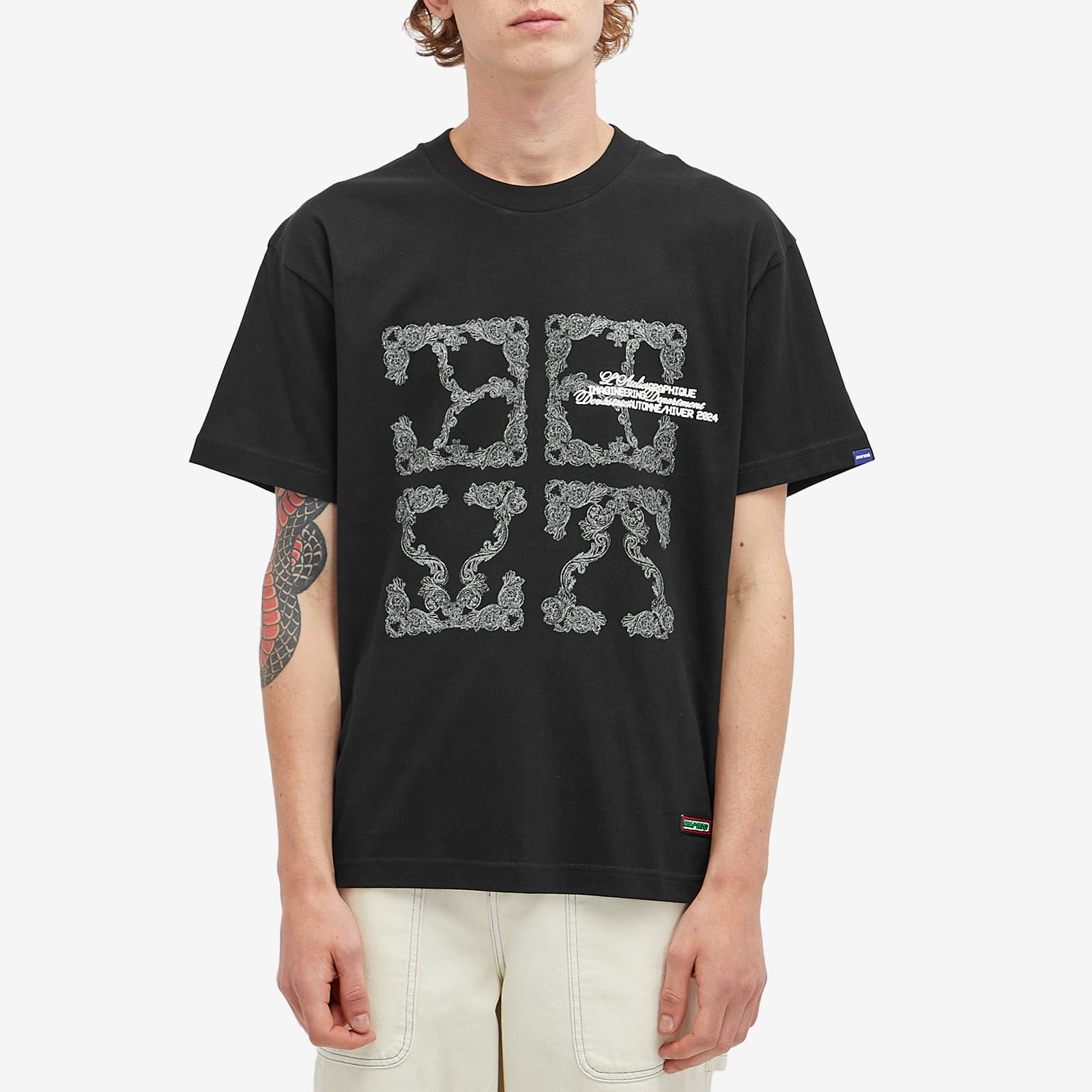 Deva States Cartouche T-Shirt Black | END. (GB)