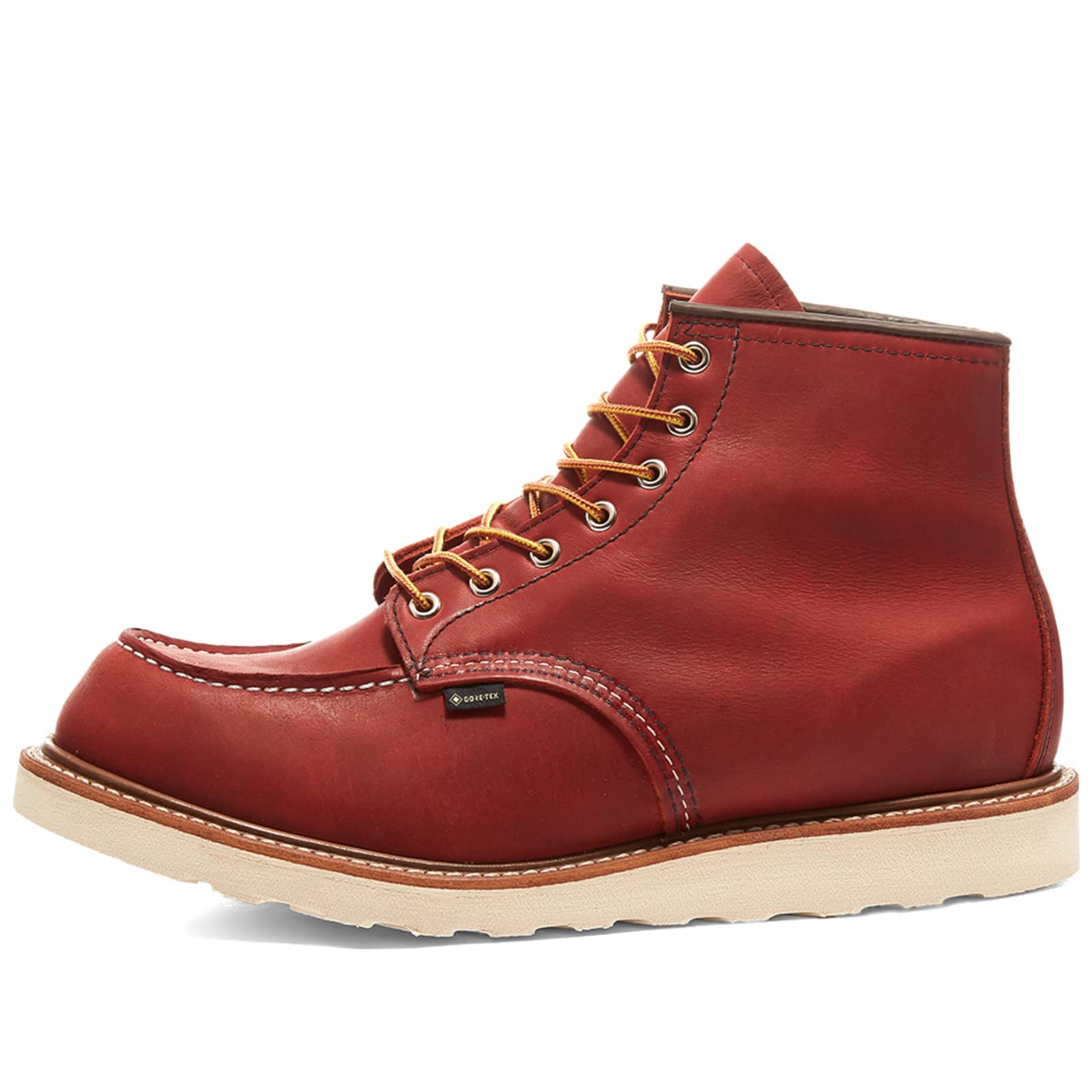 Red Wing 8864 Heritage Work 6" Moc Toe Gore-Tex Boot Russet Taos | END.