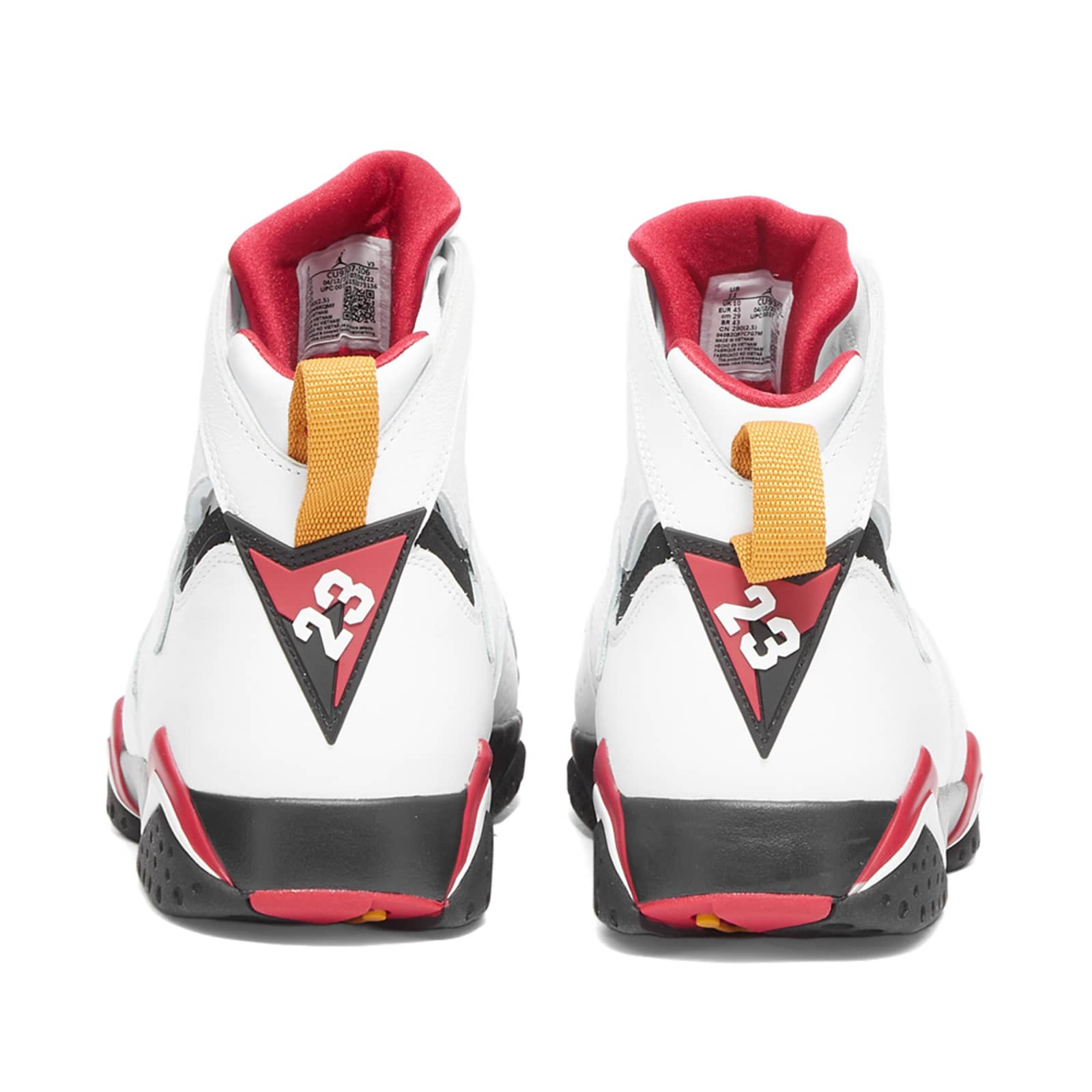 Air Jordan 7 Retro White & Black Cardinal | END. (US)