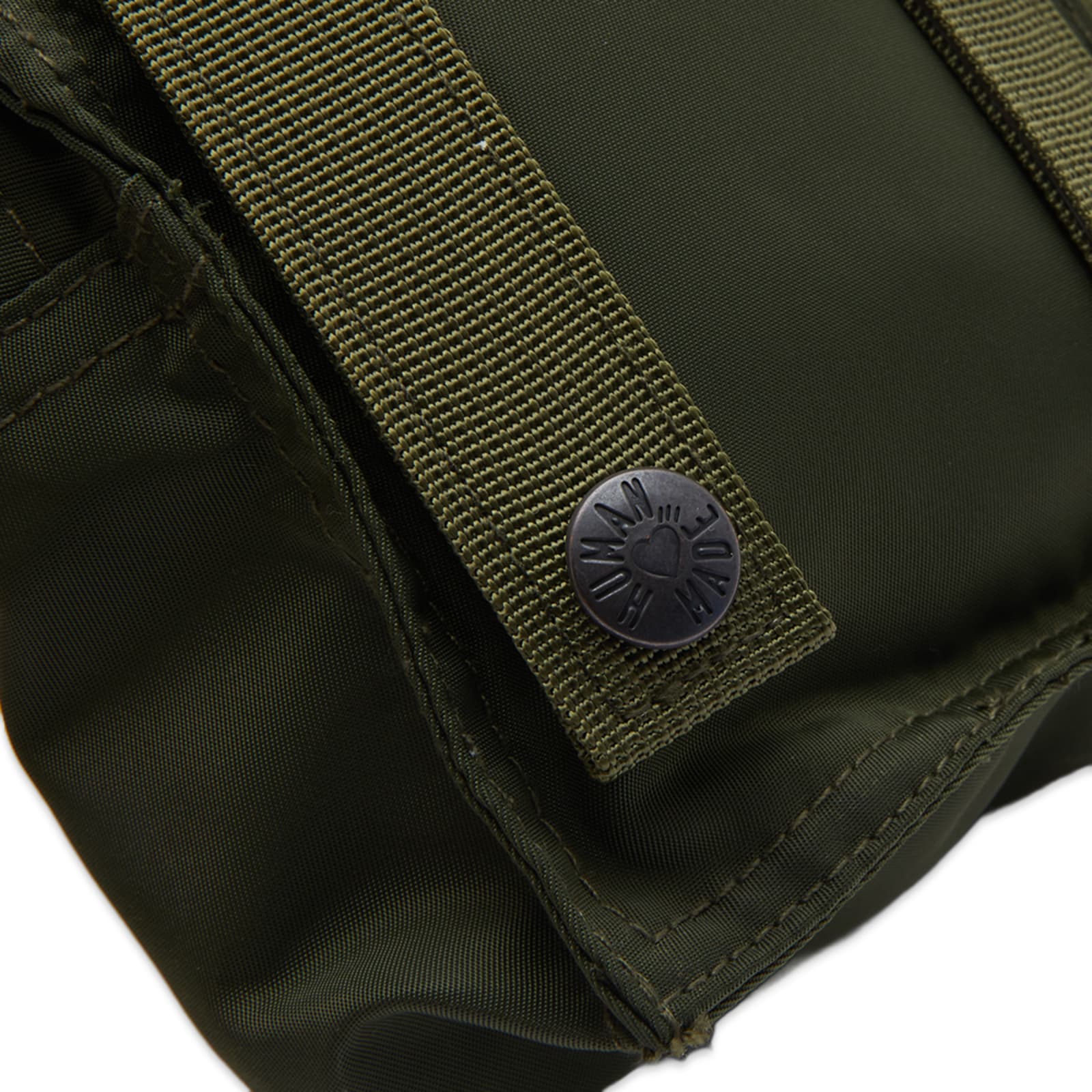 Human Made Military Pouch #2 Olive Drab | END. (US)