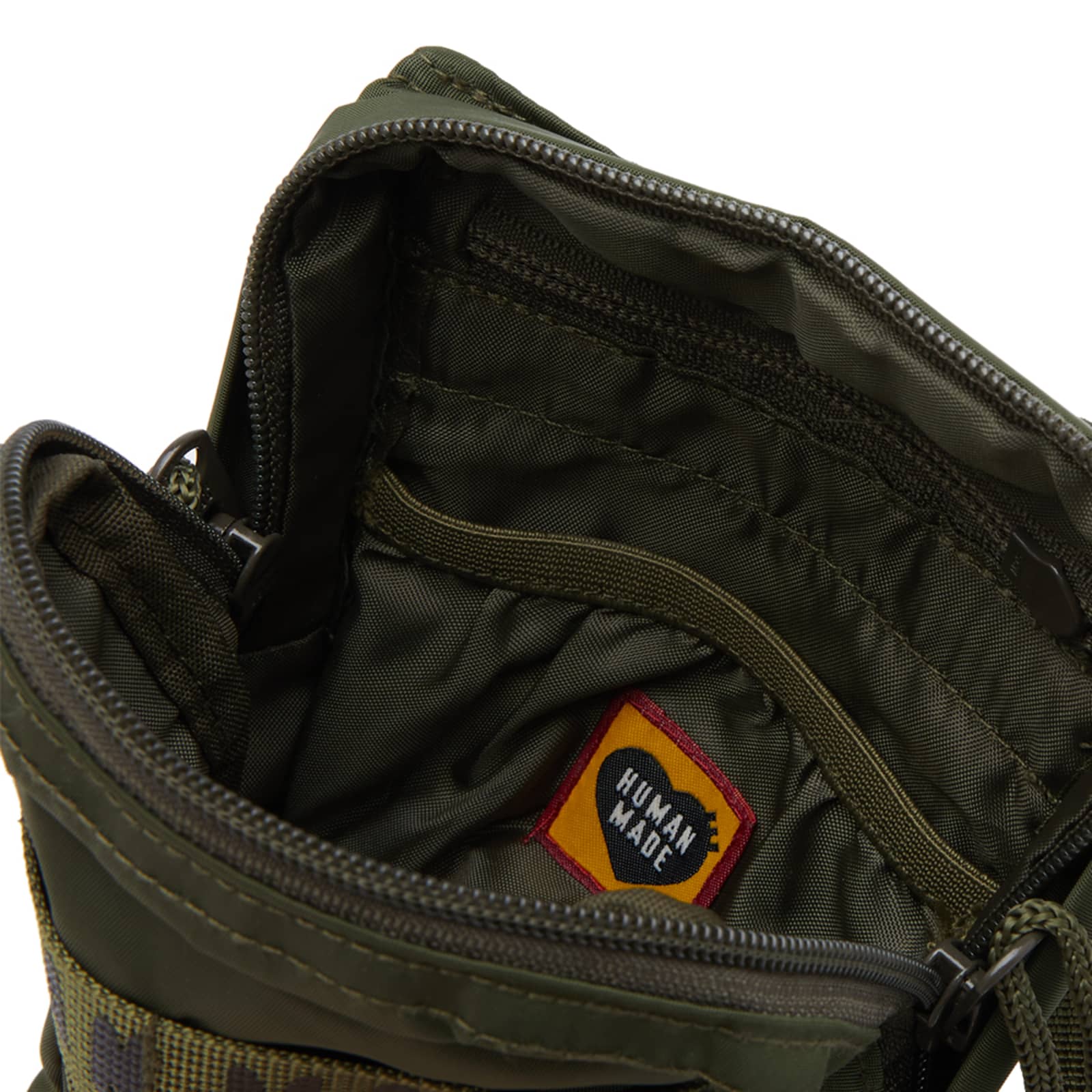 Human Made Military Pouch #2 Olive Drab | END. (US)