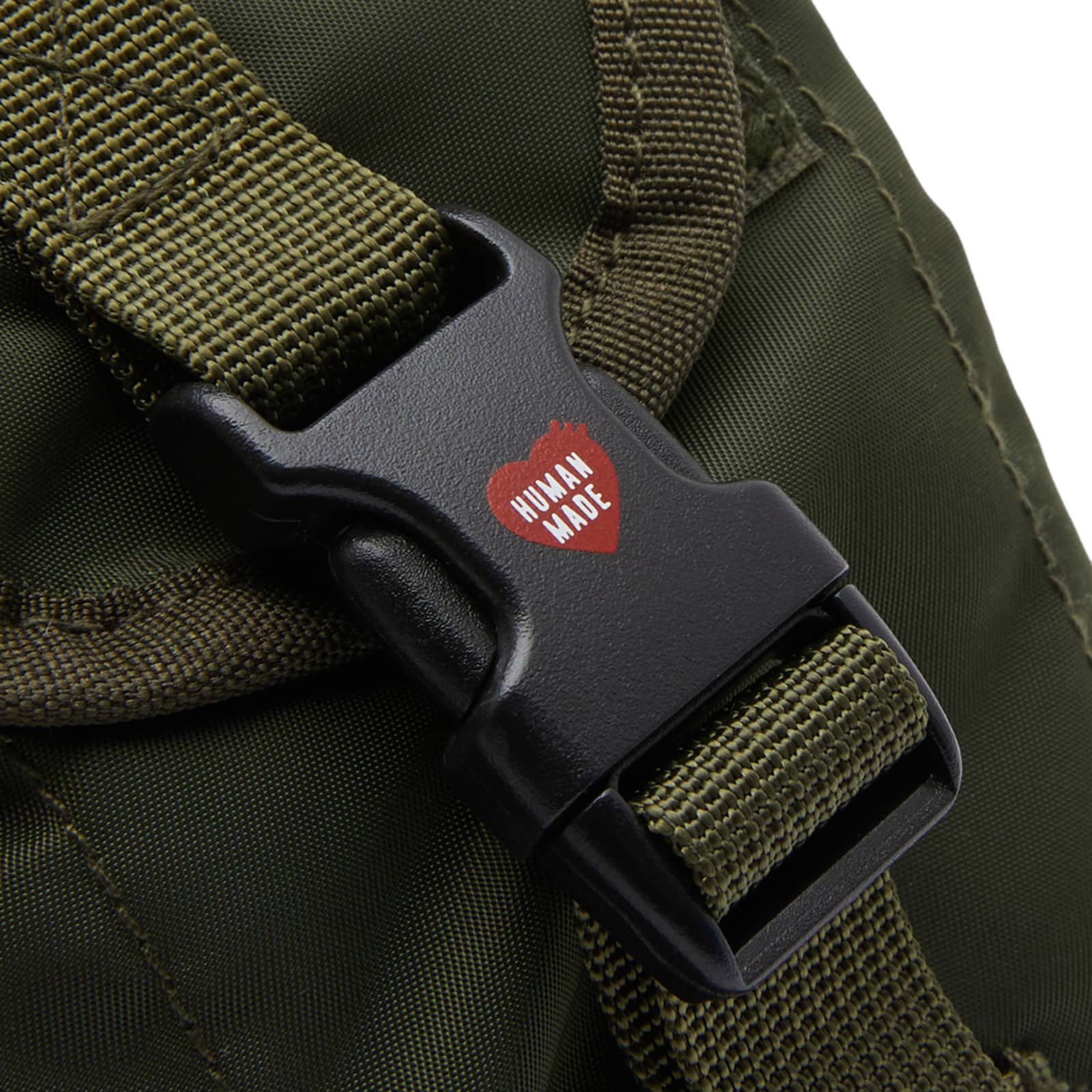Human Made Military Pouch #3 Olive Drab | END. (US)