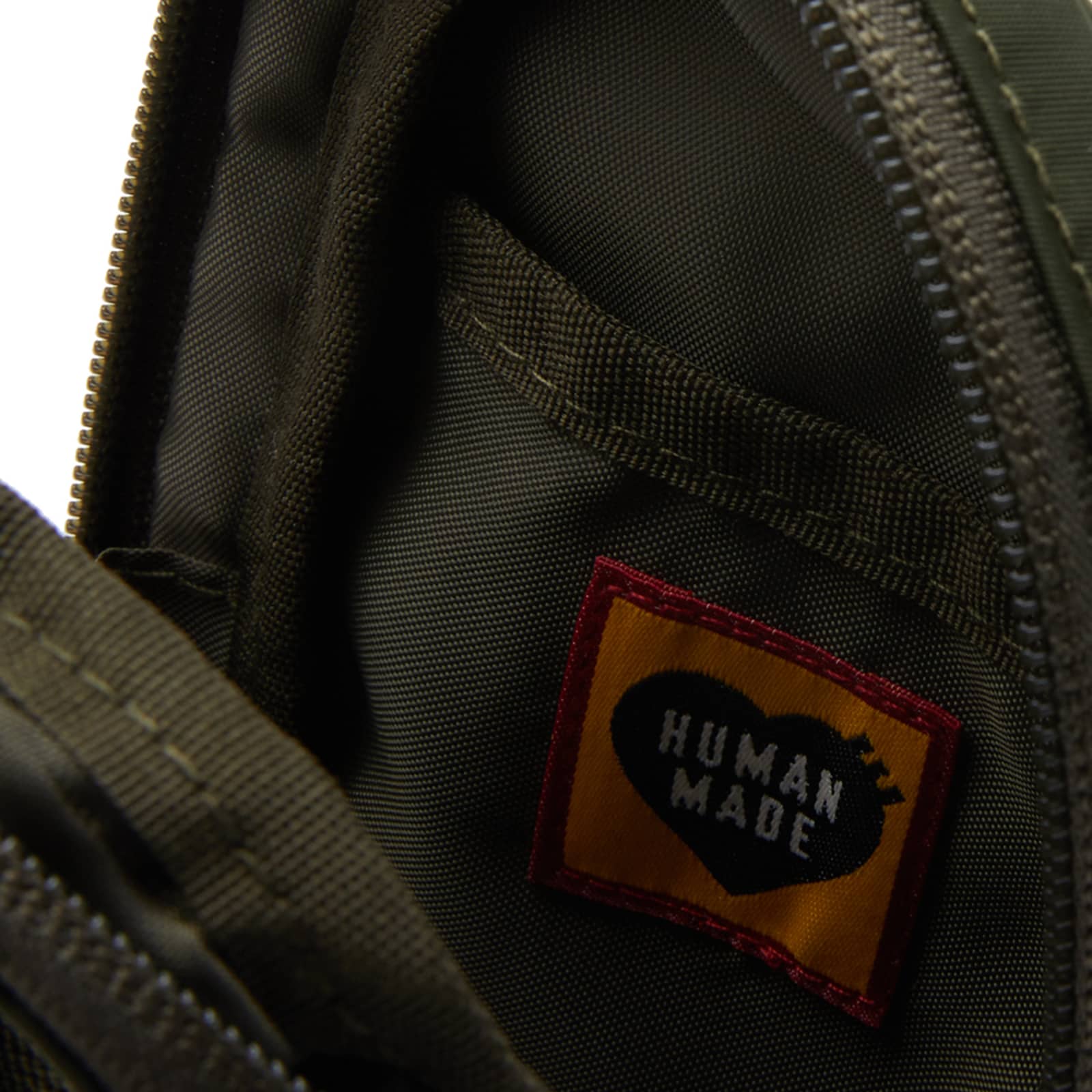 Human Made Military Pouch #3 Olive Drab | END. (US)