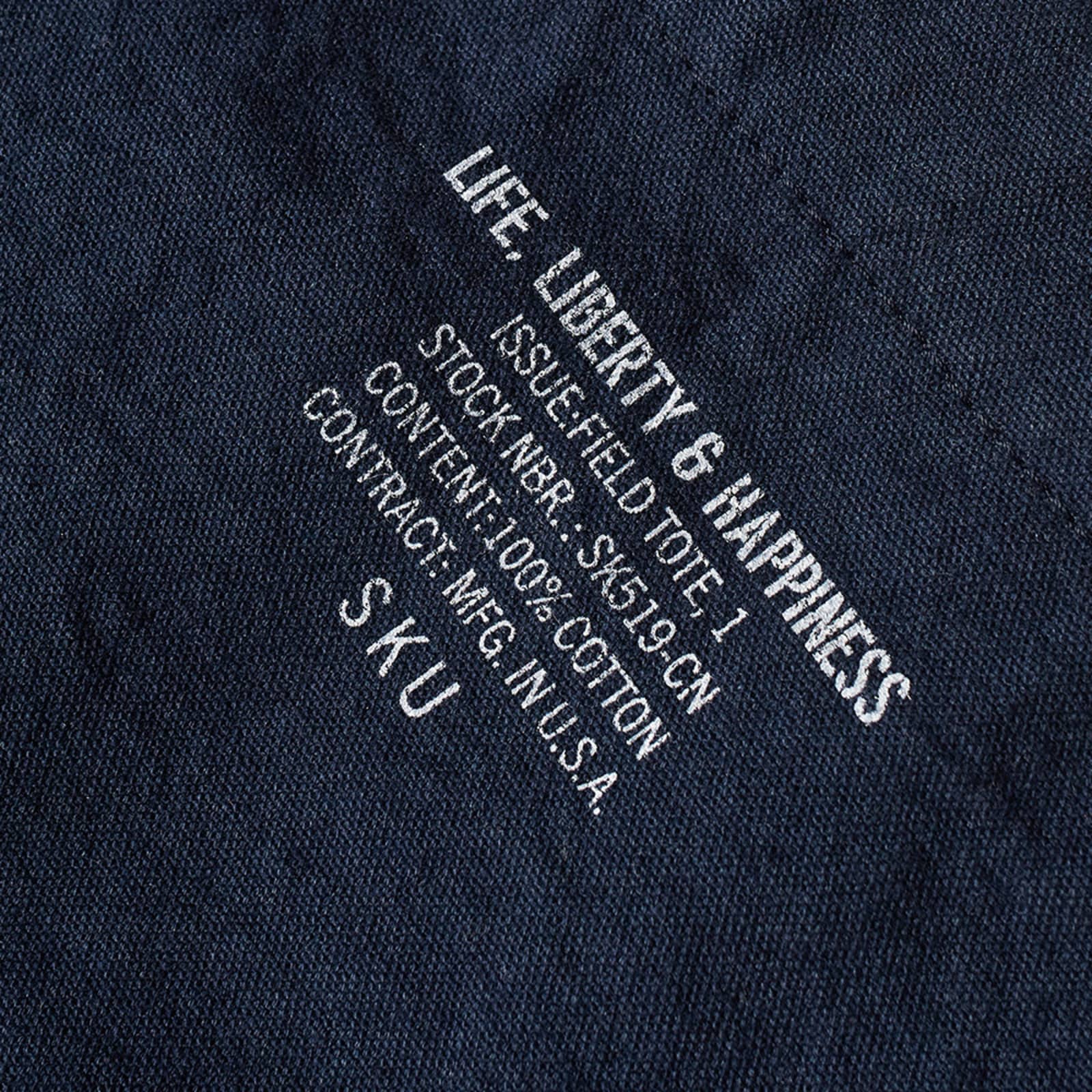 Save Khaki Canvas Tote Bag Navy | END.