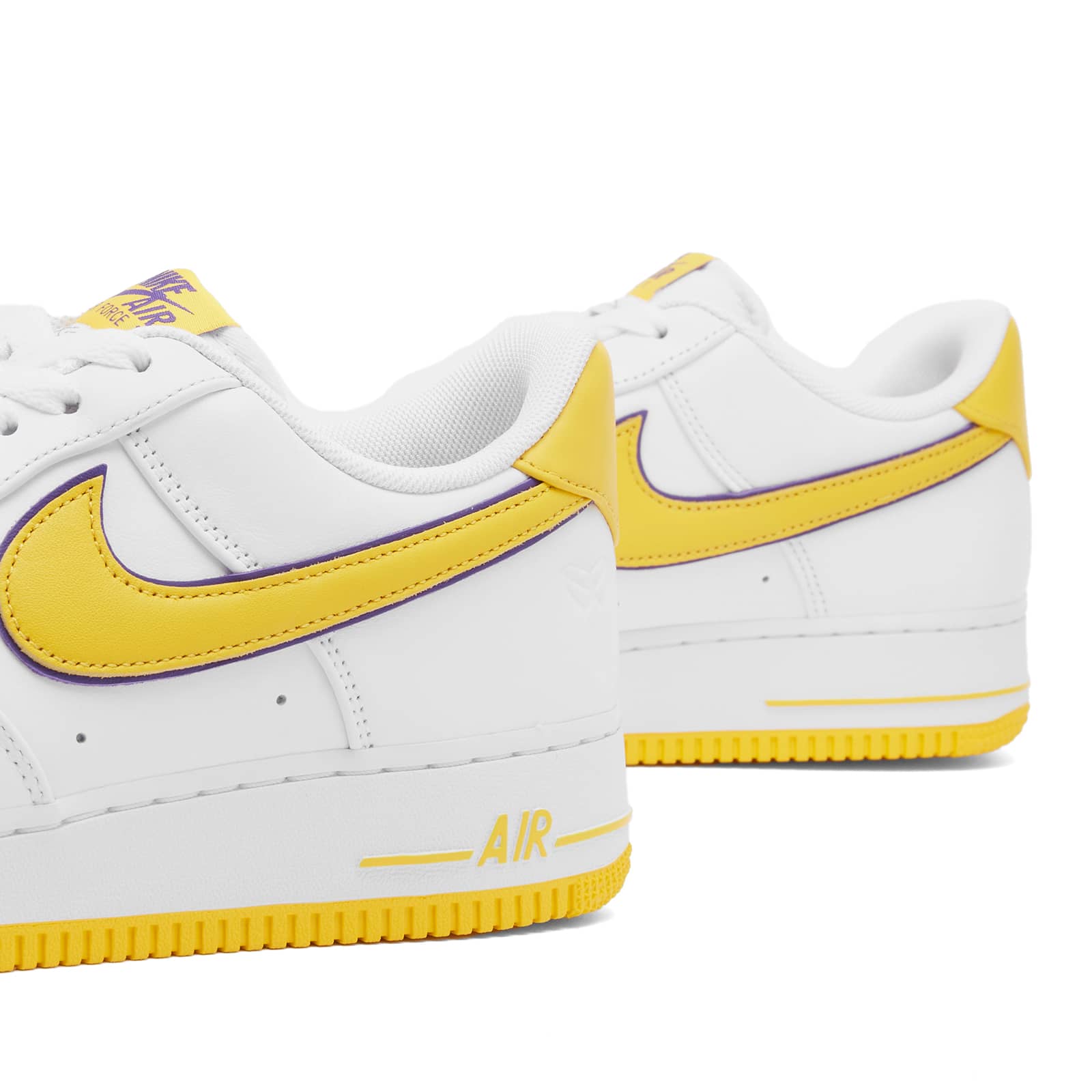 Nike Air Force 1 Low Retro QS KB Sneaker White, Maize & Purple | END. (US)