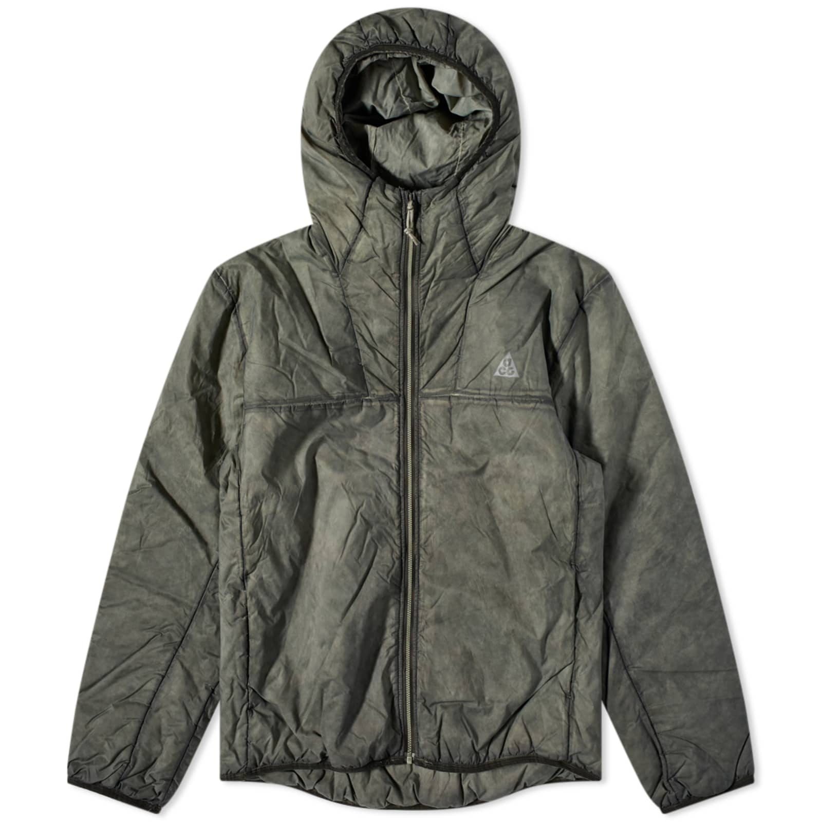 Nike ACG Garmen Dyed Hooded Jacket Light Army | END. (US)