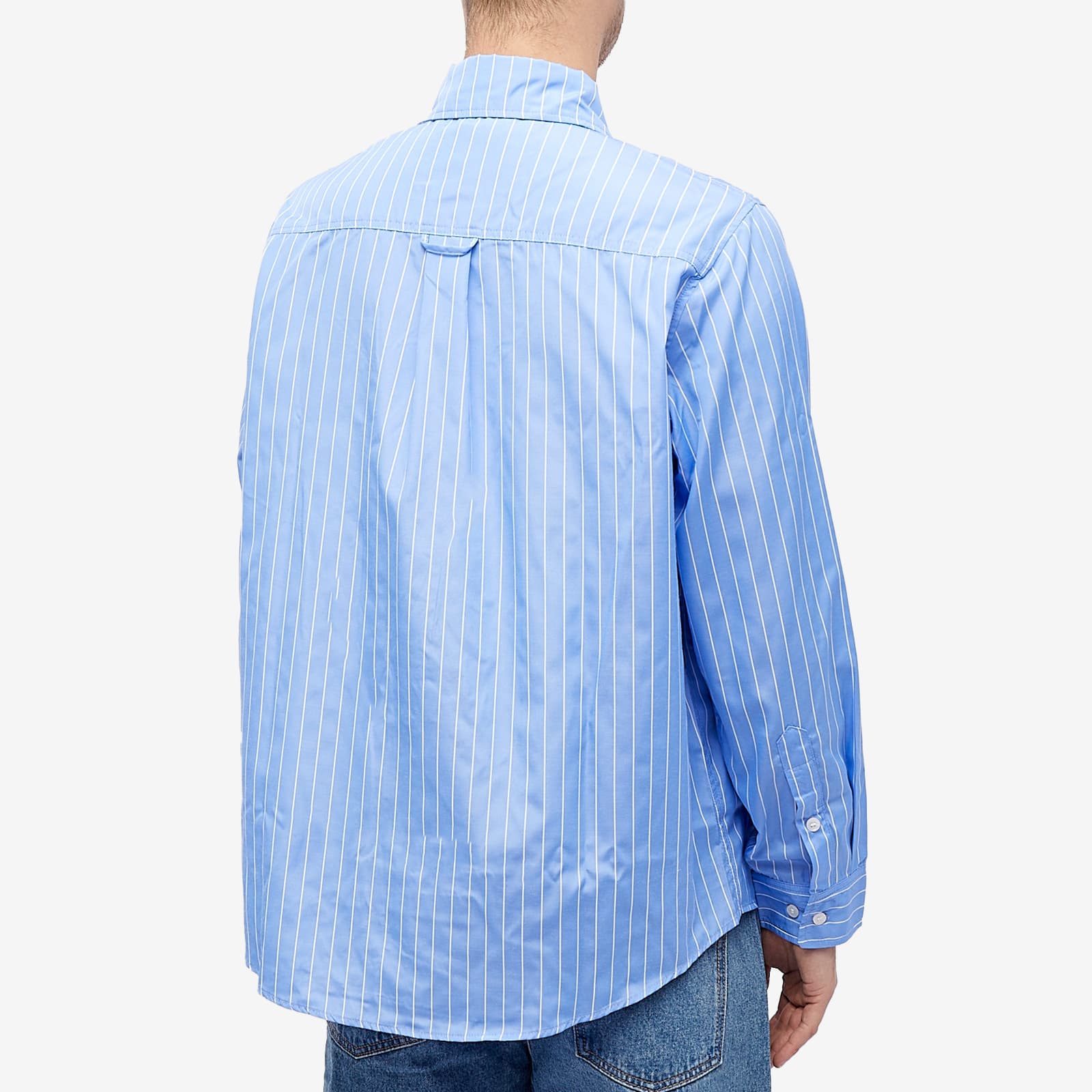 Checks Downtown Stripe Shirt Blue & White | END. (GB)