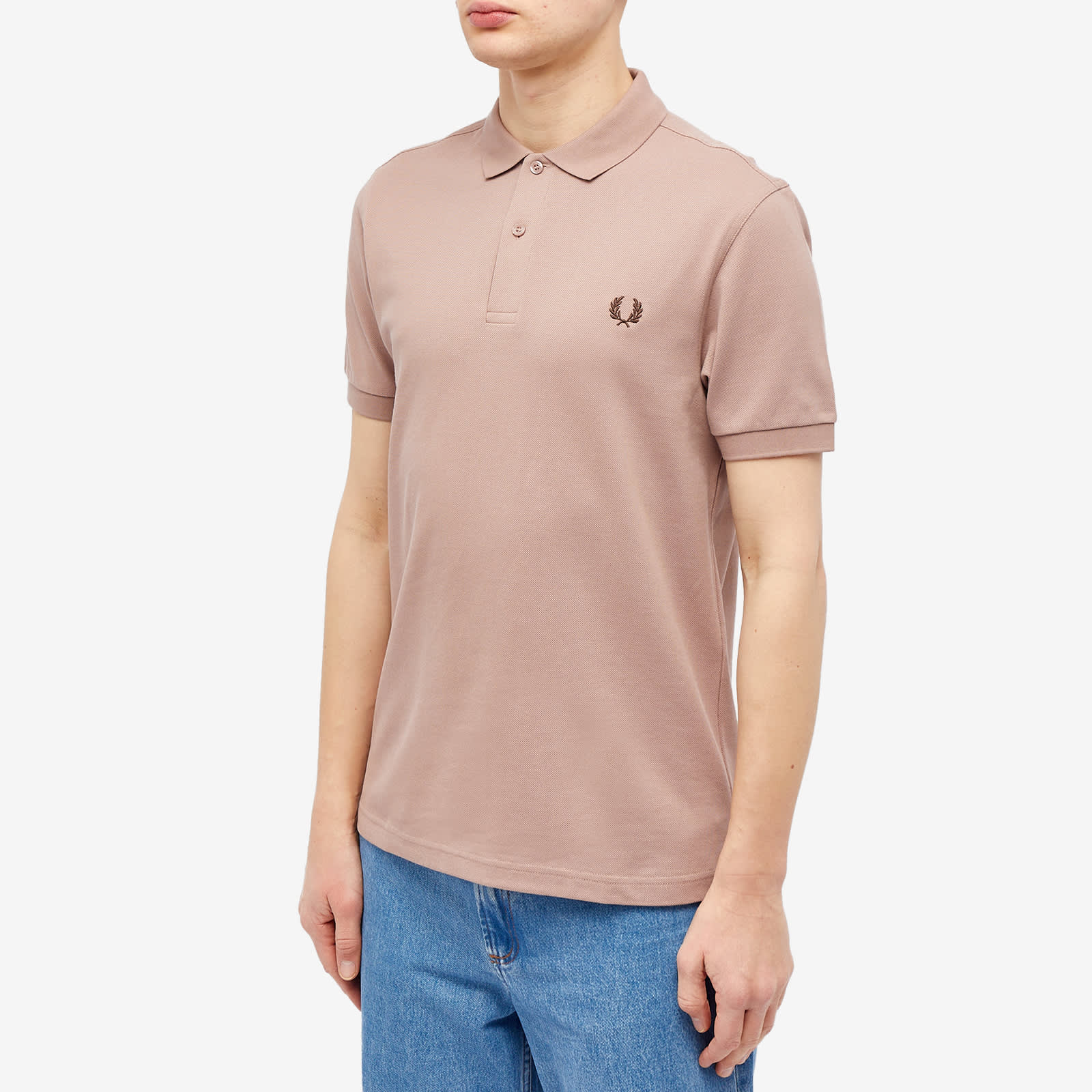 Fred Perry Plain Polo Dark Pink | END. (GB)