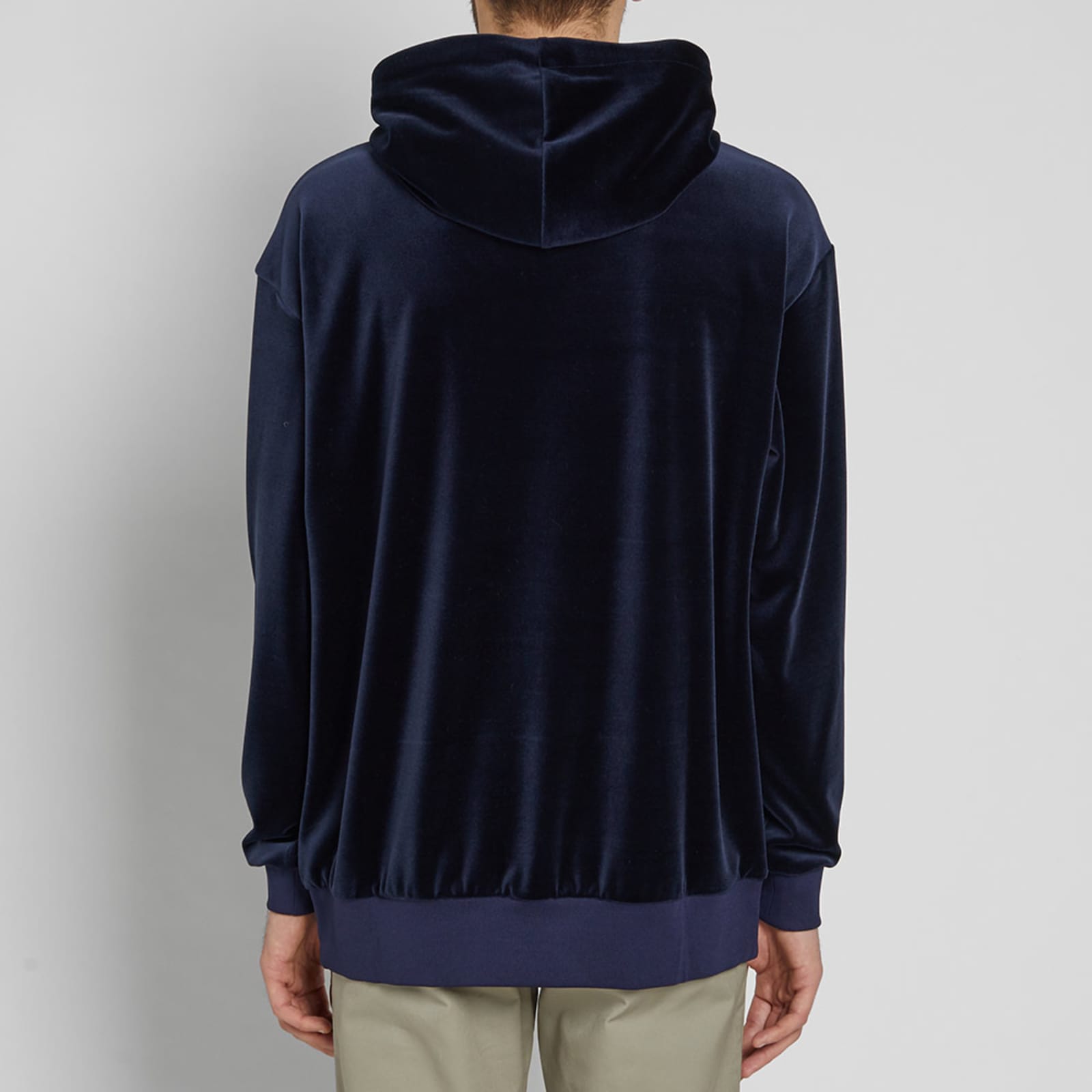 Nike Plush Velour Pullover Hoody Obsidian | END. (AR)