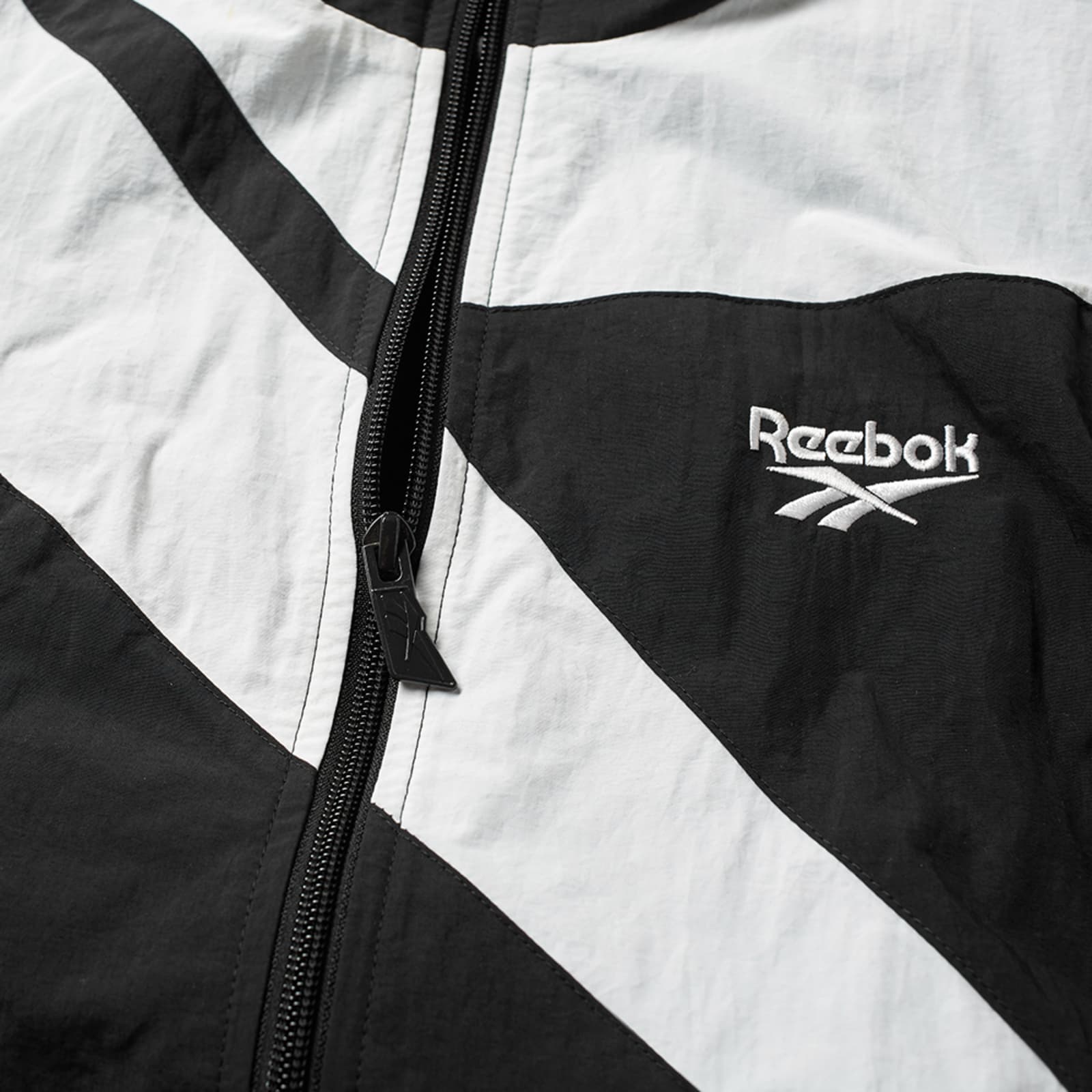 Reebok LF Vector Track Top Black & White | END. (US)