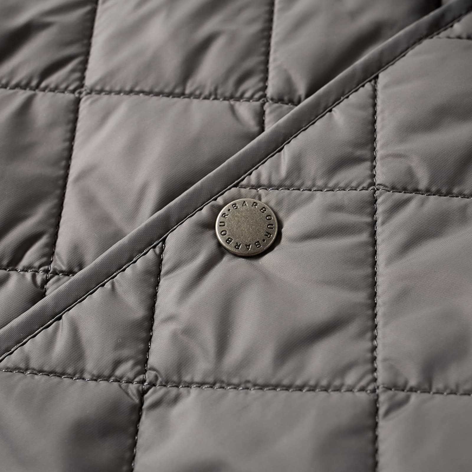 Barbour Gimbal Quilt Jacket Grey | END. (US)