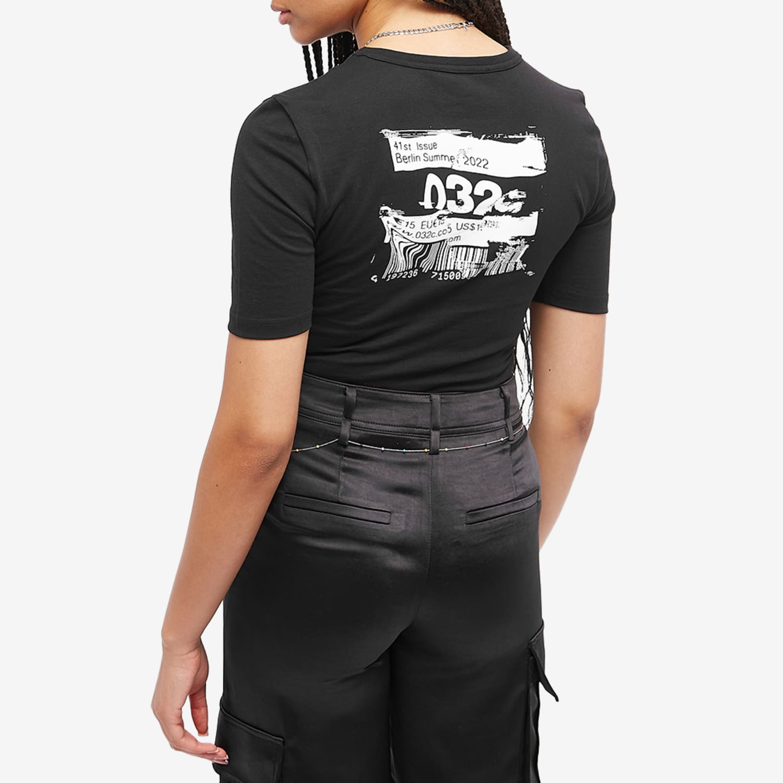 032C Baby Doll T-Shirt Black | END. (GB)