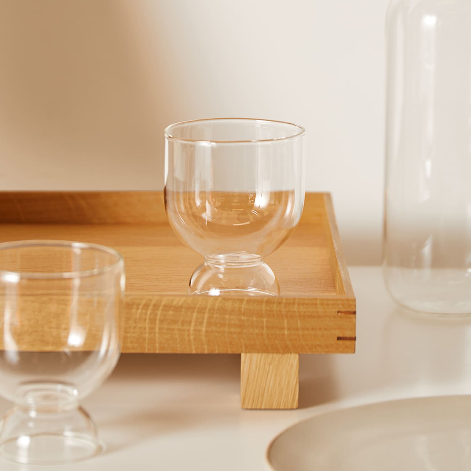 ferm LIVING Still Glasses - Set of 2 Clear | END.