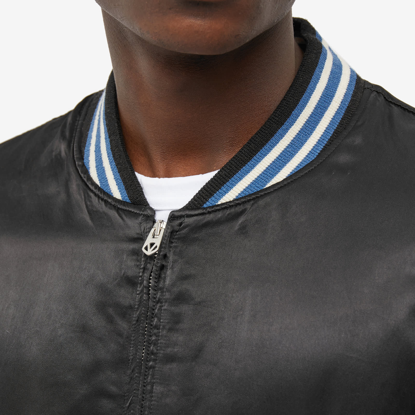 Visvim Douglas Stadium Jacket Black | END. (KR)