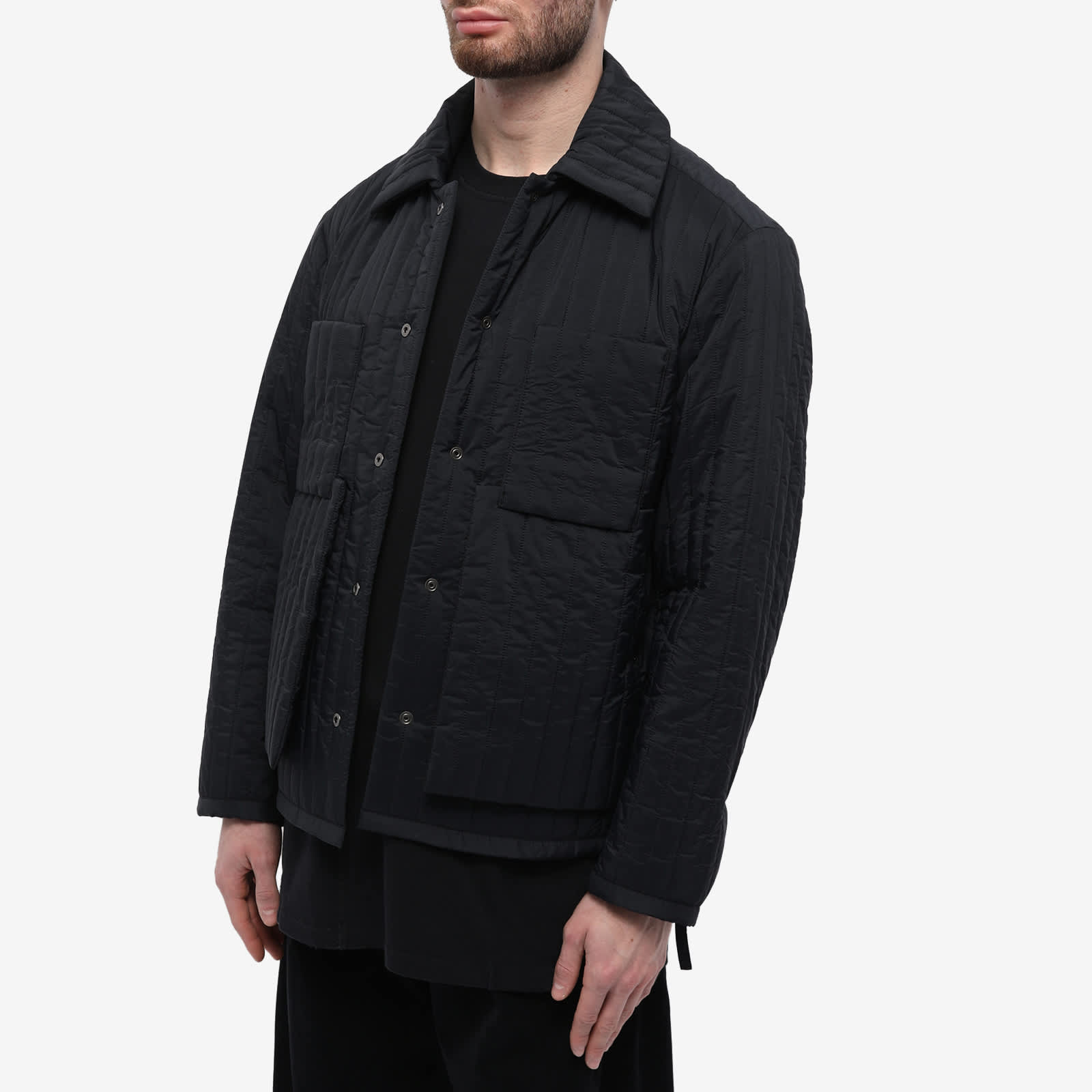 Craig Green Quilted Worker Jacket Black | END. (US)
