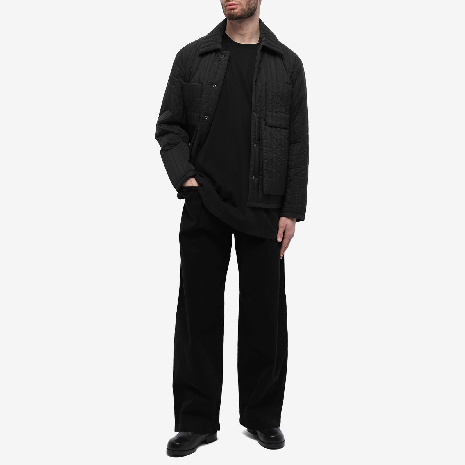 Craig Green Quilted Worker Jacket Black | END. (JP)