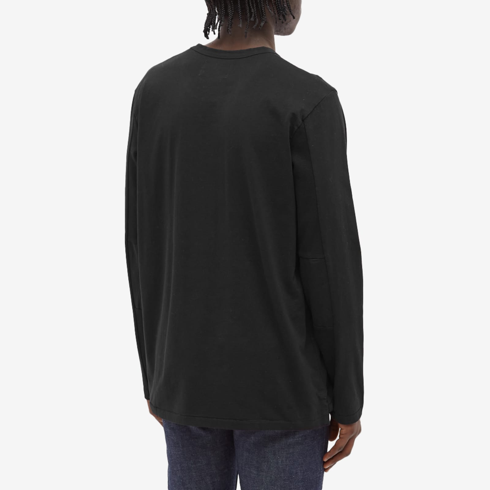 Folk Long Sleeve Stack T-Shirt Soft Black | END. (US)