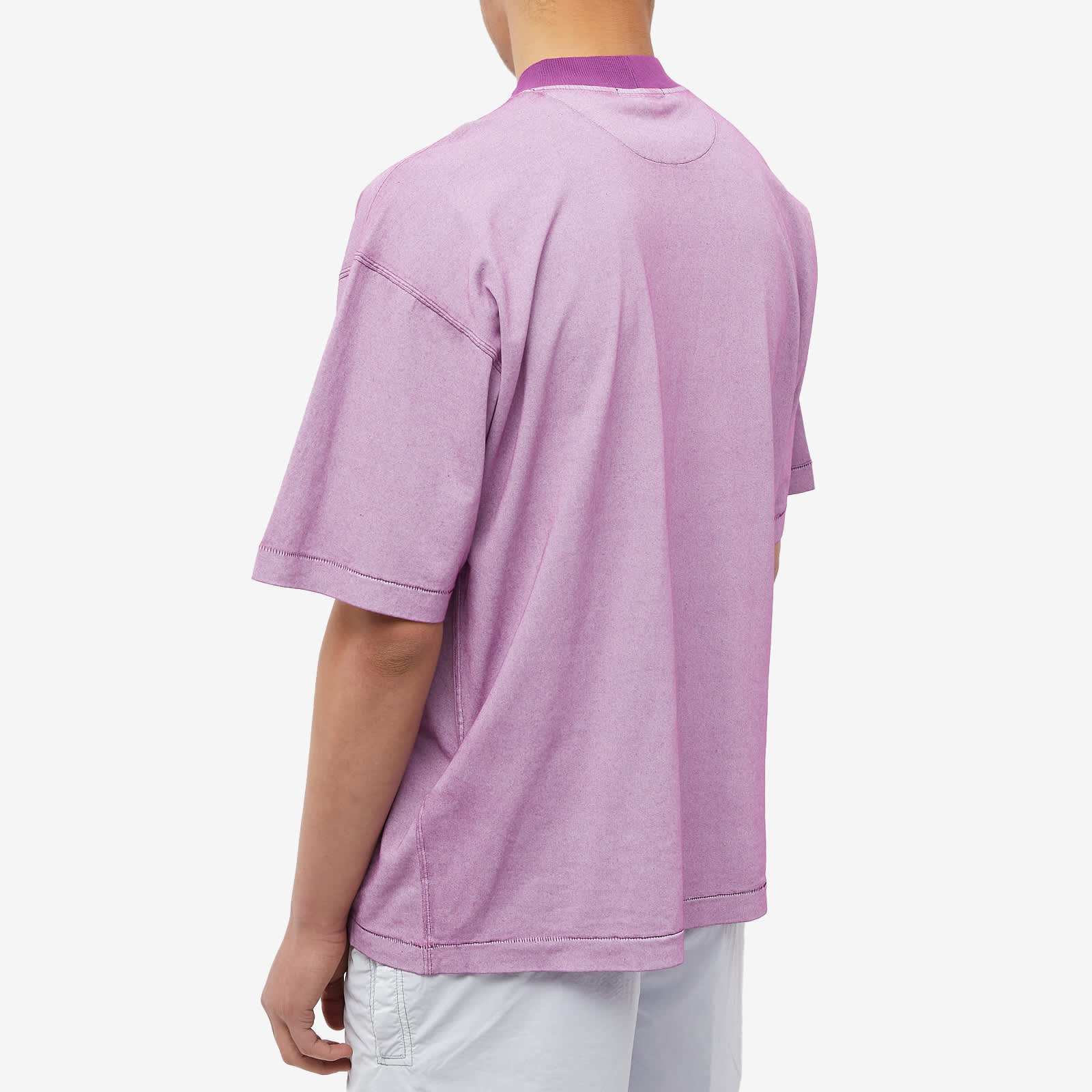 Stone Island Marina Chalk Plating T-Shirt Magenta | END. (GB)