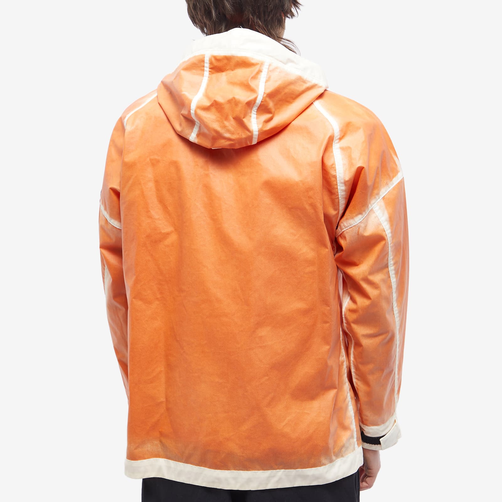 Stone Island Hand-Sprayed Mussola Gommata-TC Jacket Terra Di Siena ...