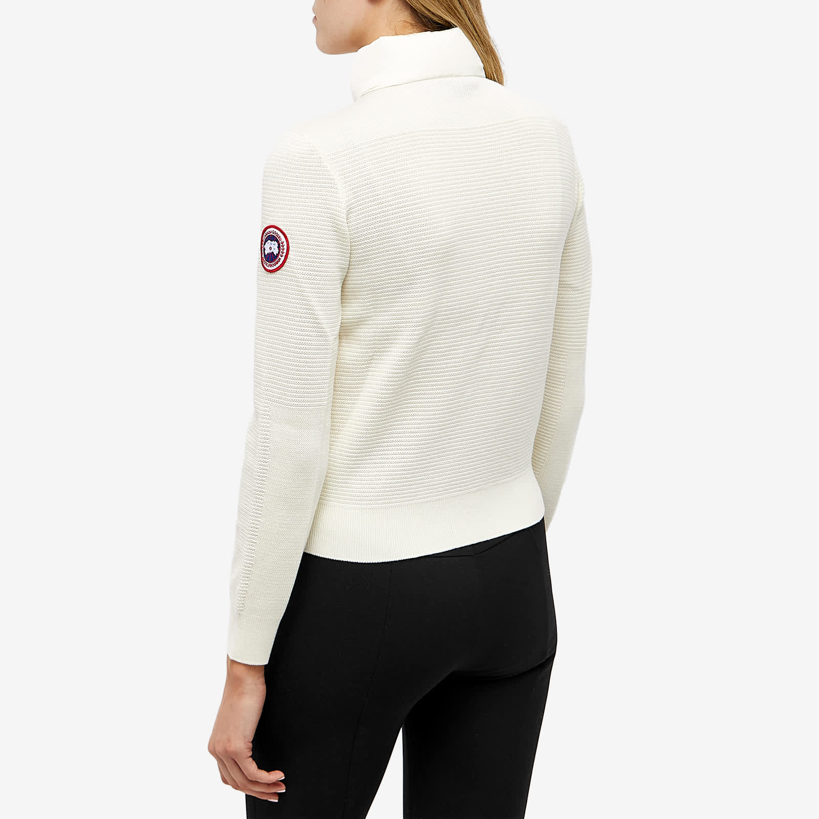 Canada Goose Hybridge Padded Knit Jacket Beige | END. (GB)