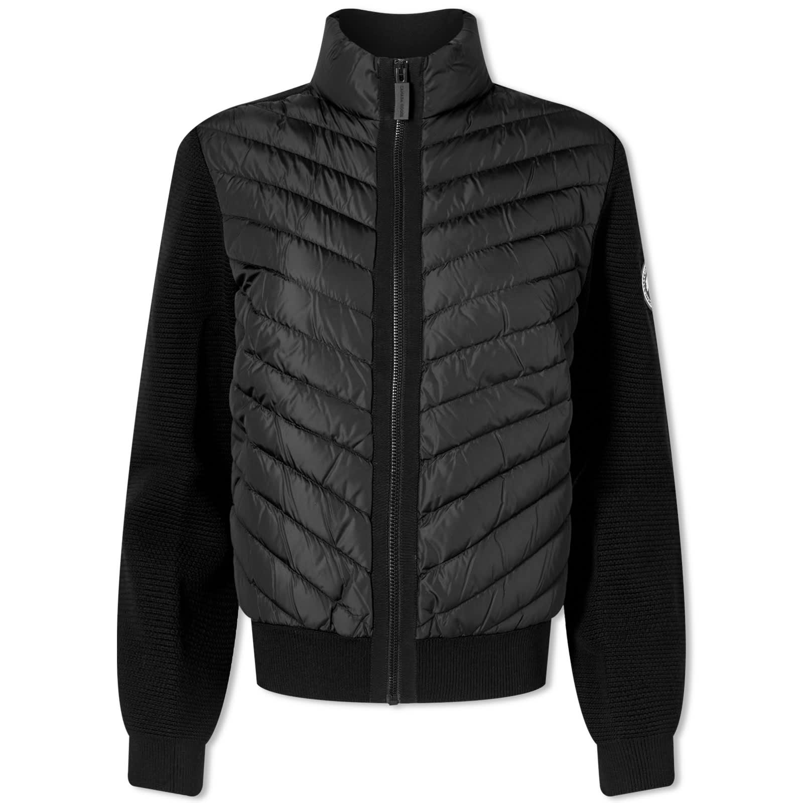 Canada Goose Hybridge Padded Knit Jacket Black | END. (GB)