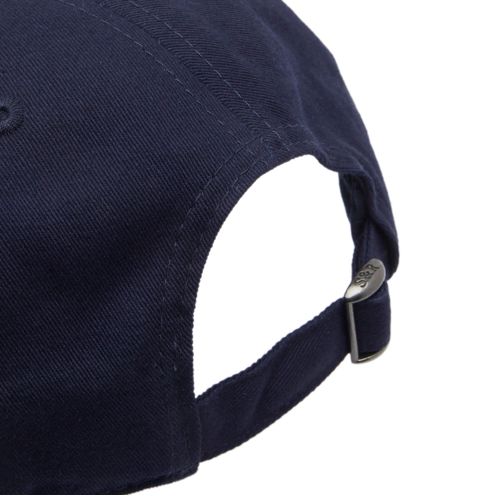 Sporty & Rich Hotel du Cap Cursive Hat Navy White | END. (CA)