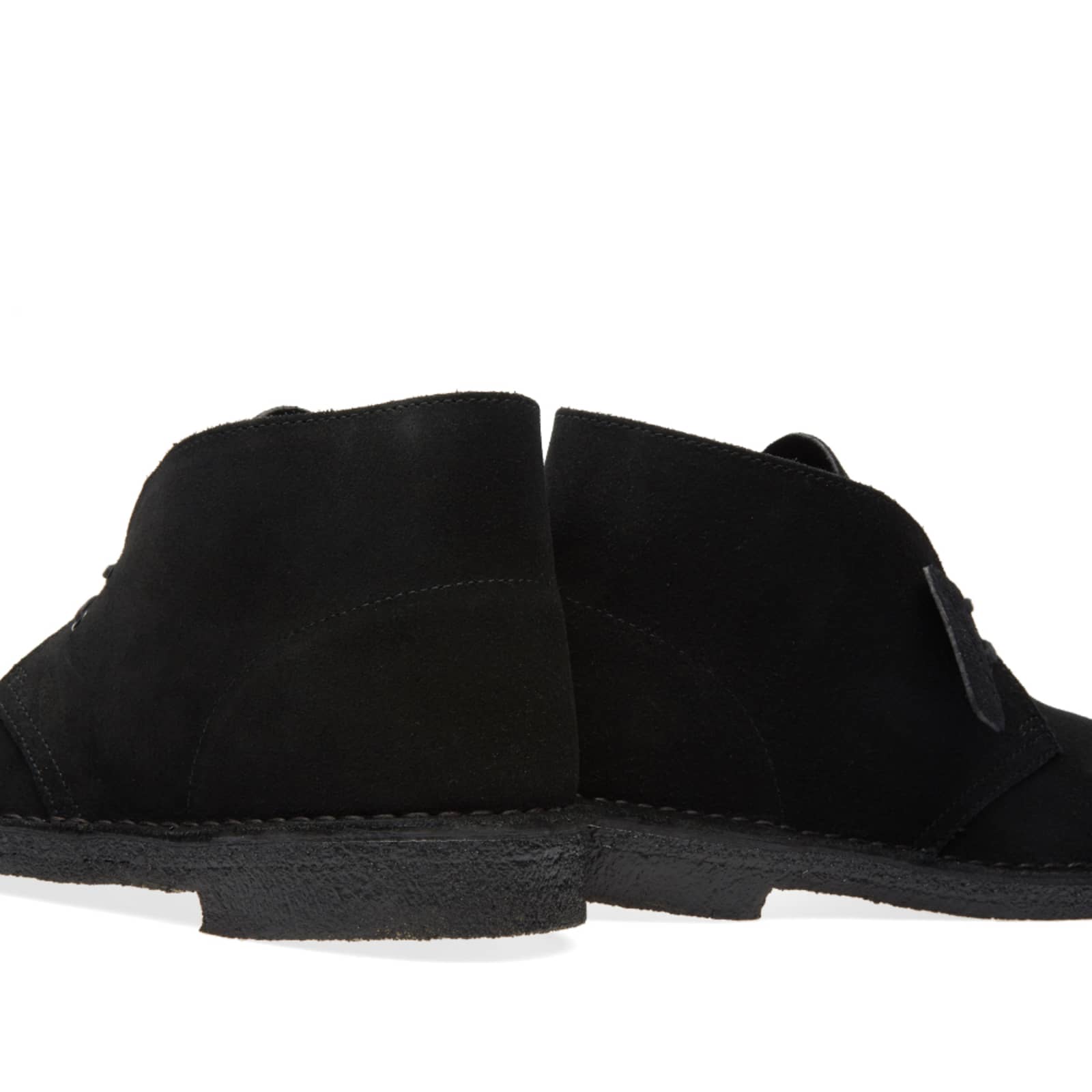 Clarks Originals Desert Boot Black Suede | END. (US)