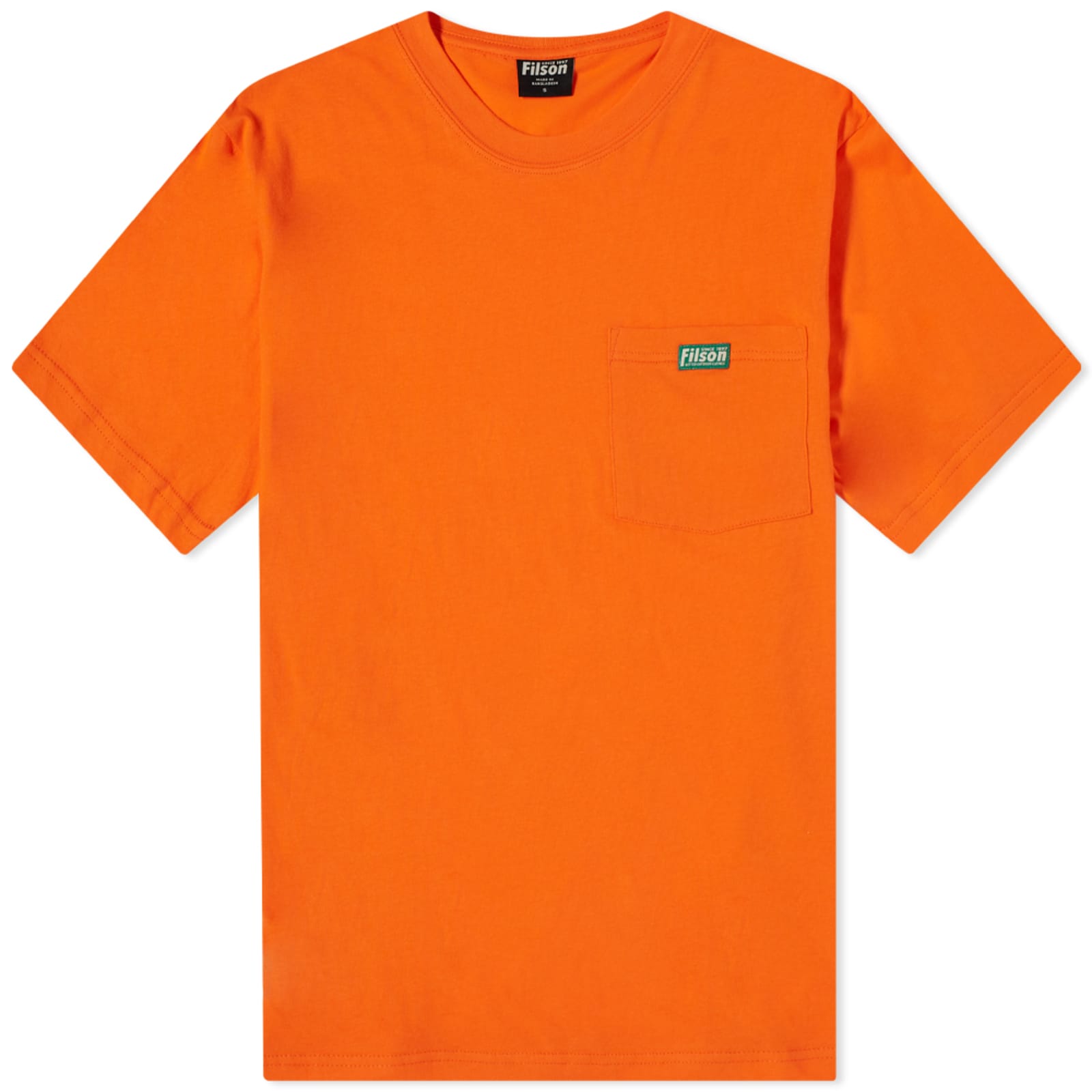 Filson Ranger Pocket T-Shirt Blaze Orange | END. (US)