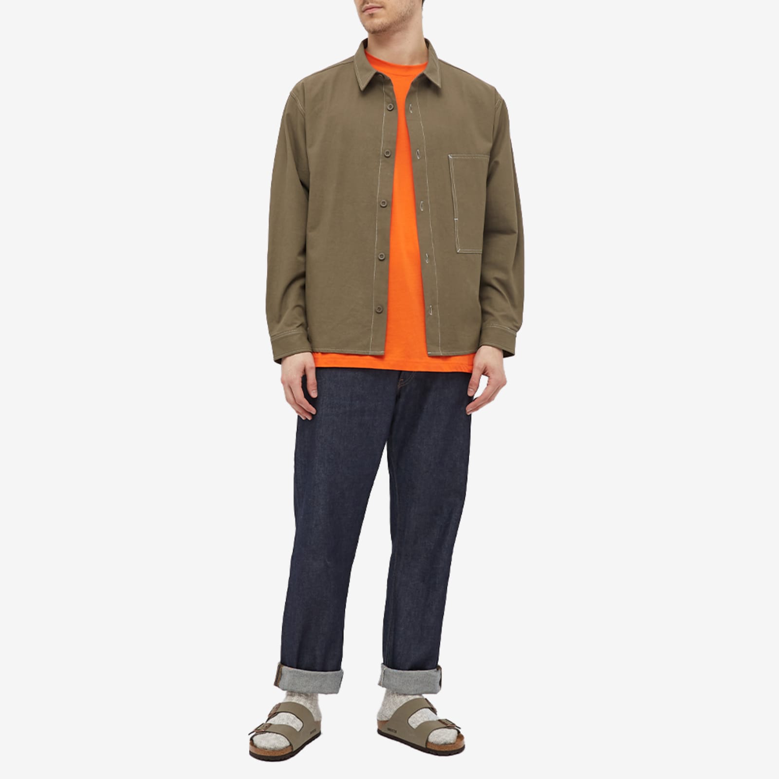 Filson Ranger Pocket T-Shirt Blaze Orange | END. (KR)