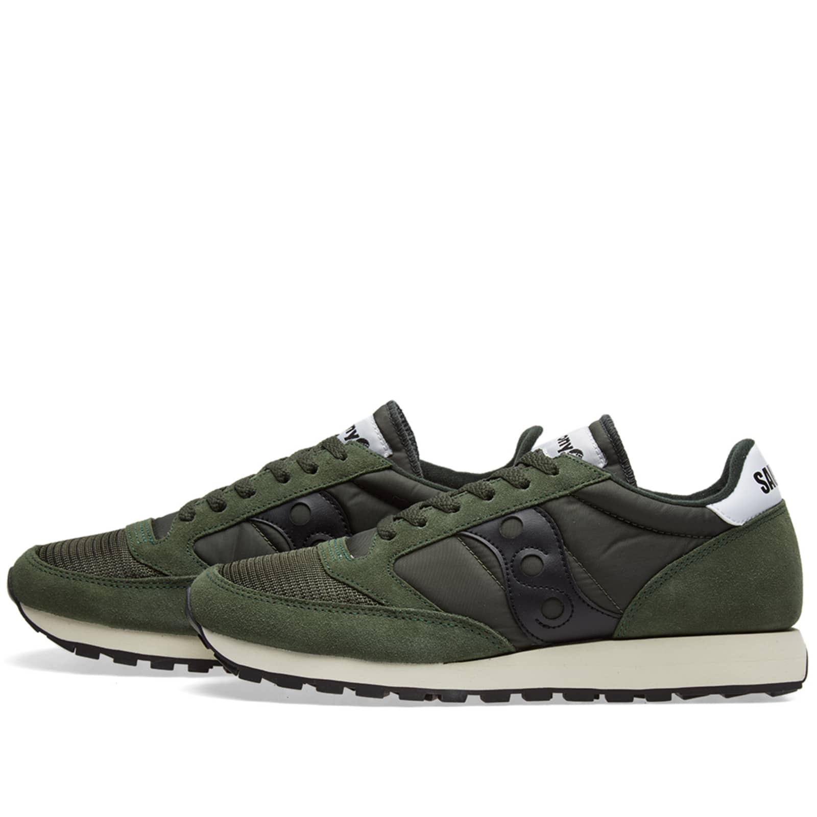 Saucony Jazz Original Vintage Dark Green & Black | END. (GB)