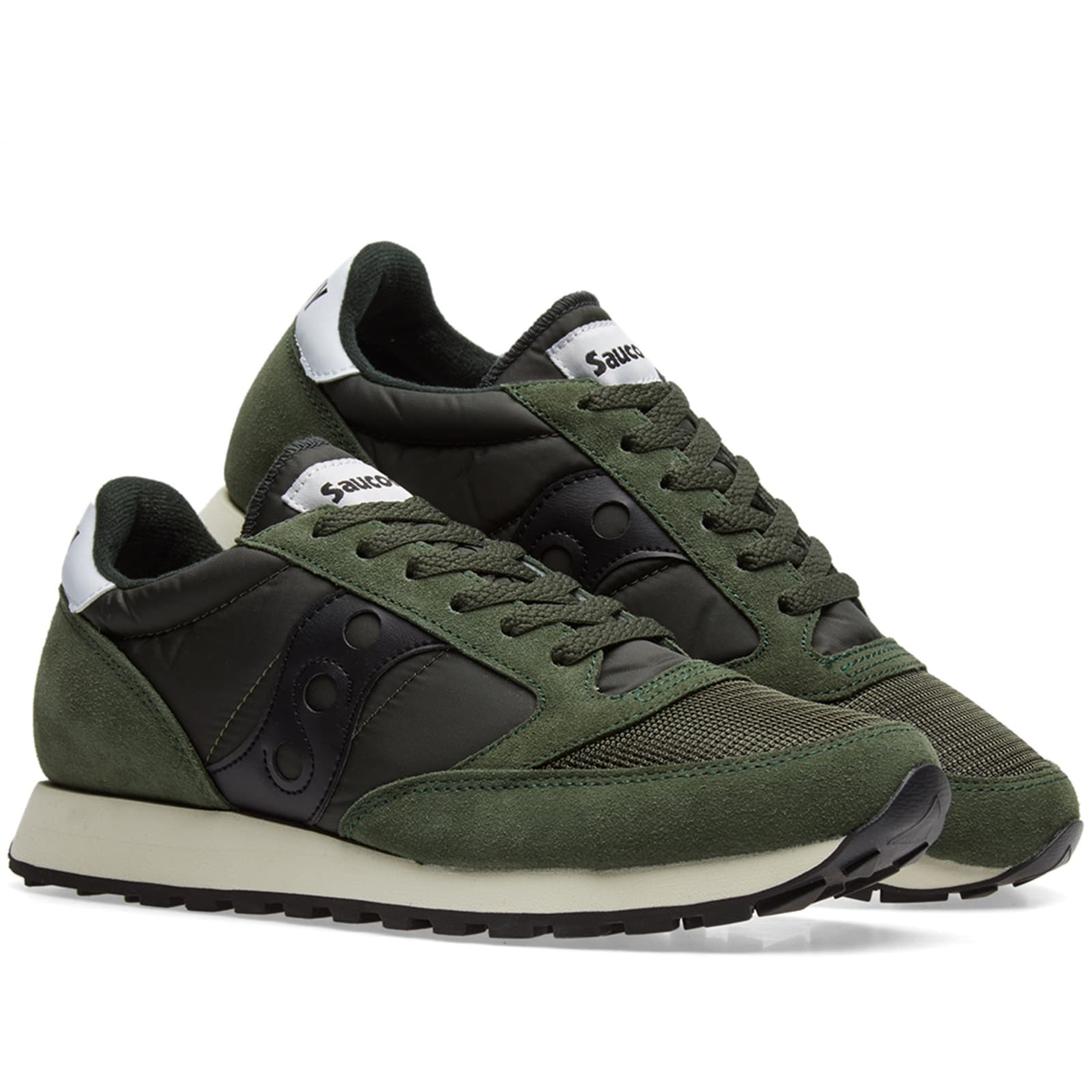 Saucony Jazz Original Vintage Dark Green & Black | END. (GB)