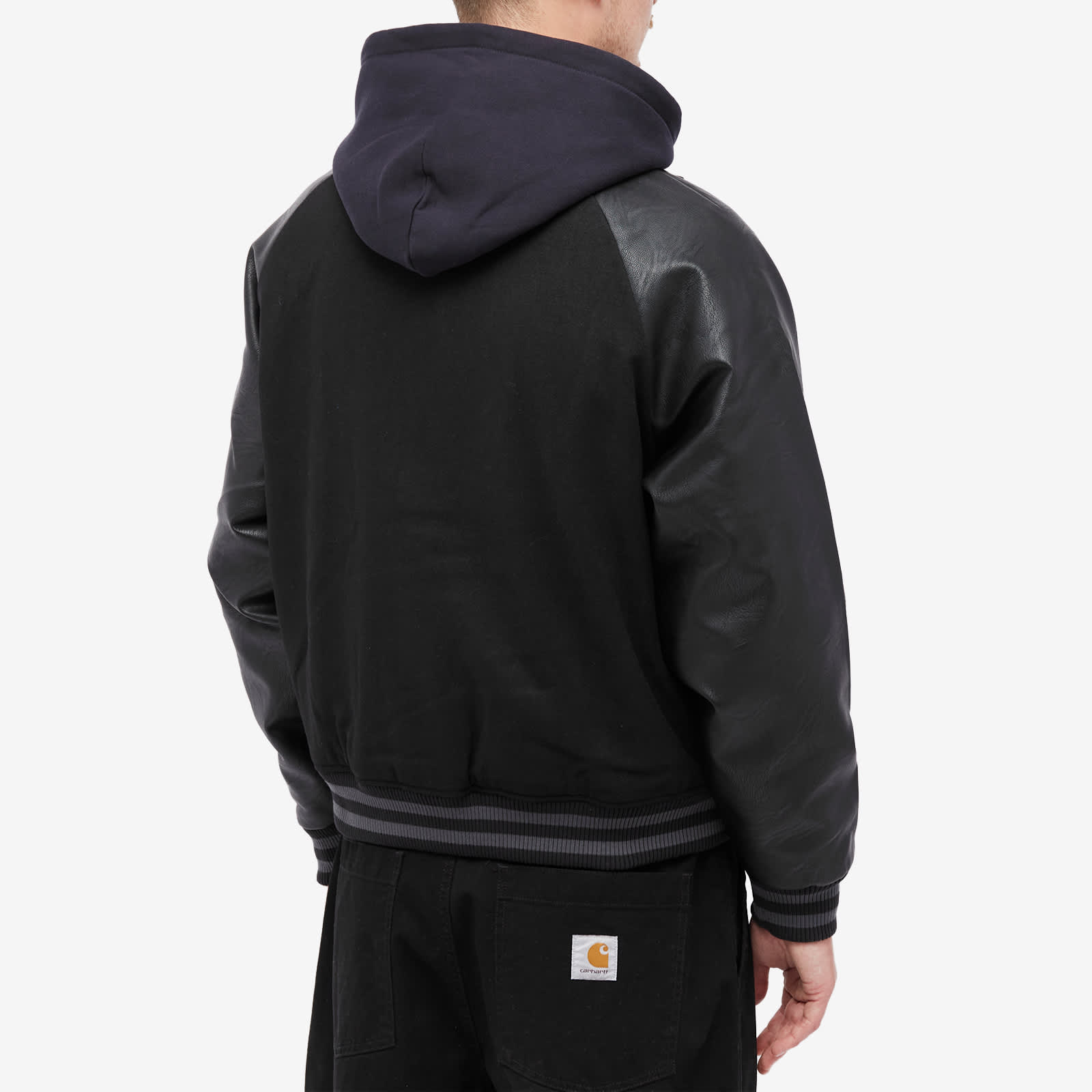 Vans Vault x Goodfight Lettermans Jacket Black | END. (HK)