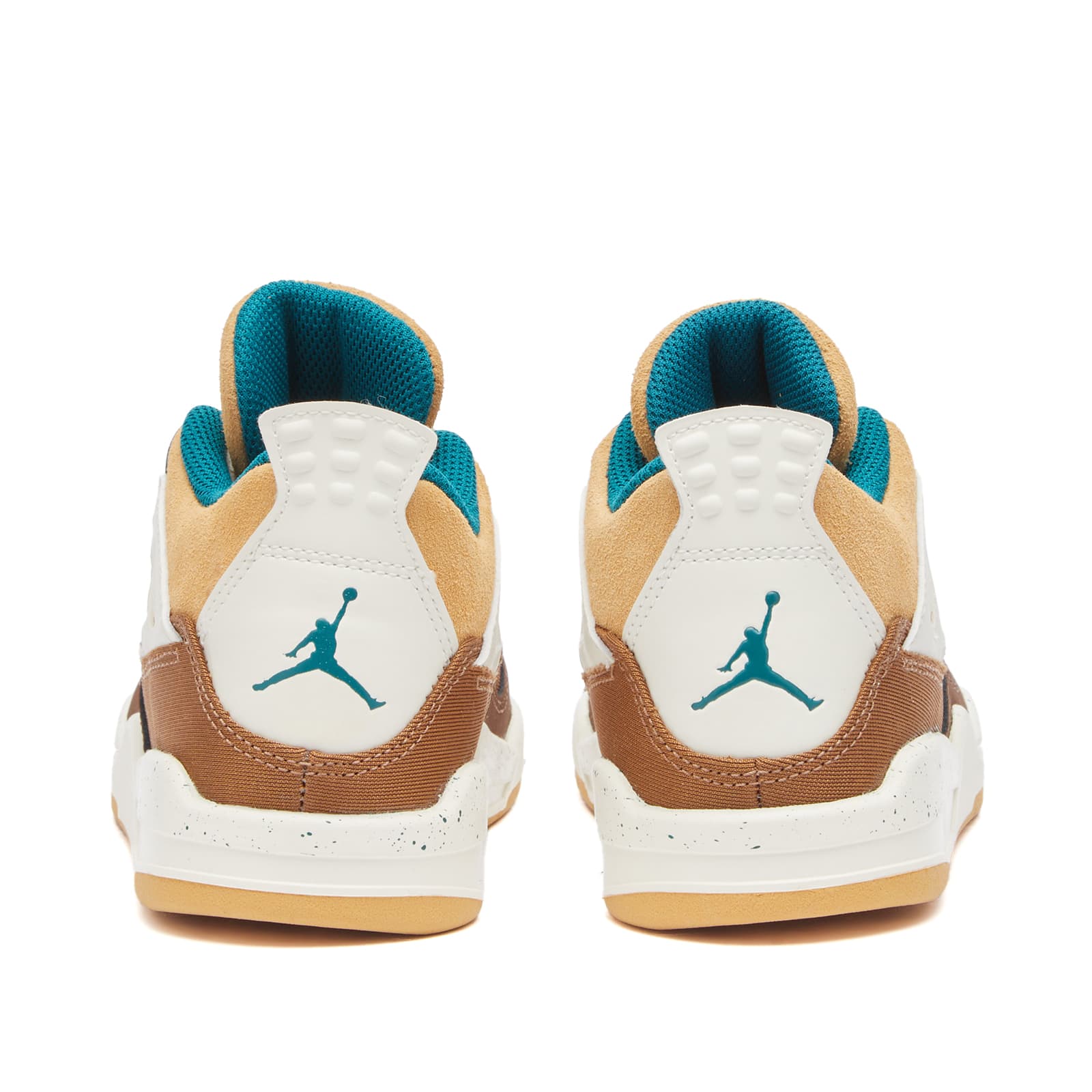 Air Jordan 4 Retro SNSL BP Cacao Wow & Geode Teal | END.