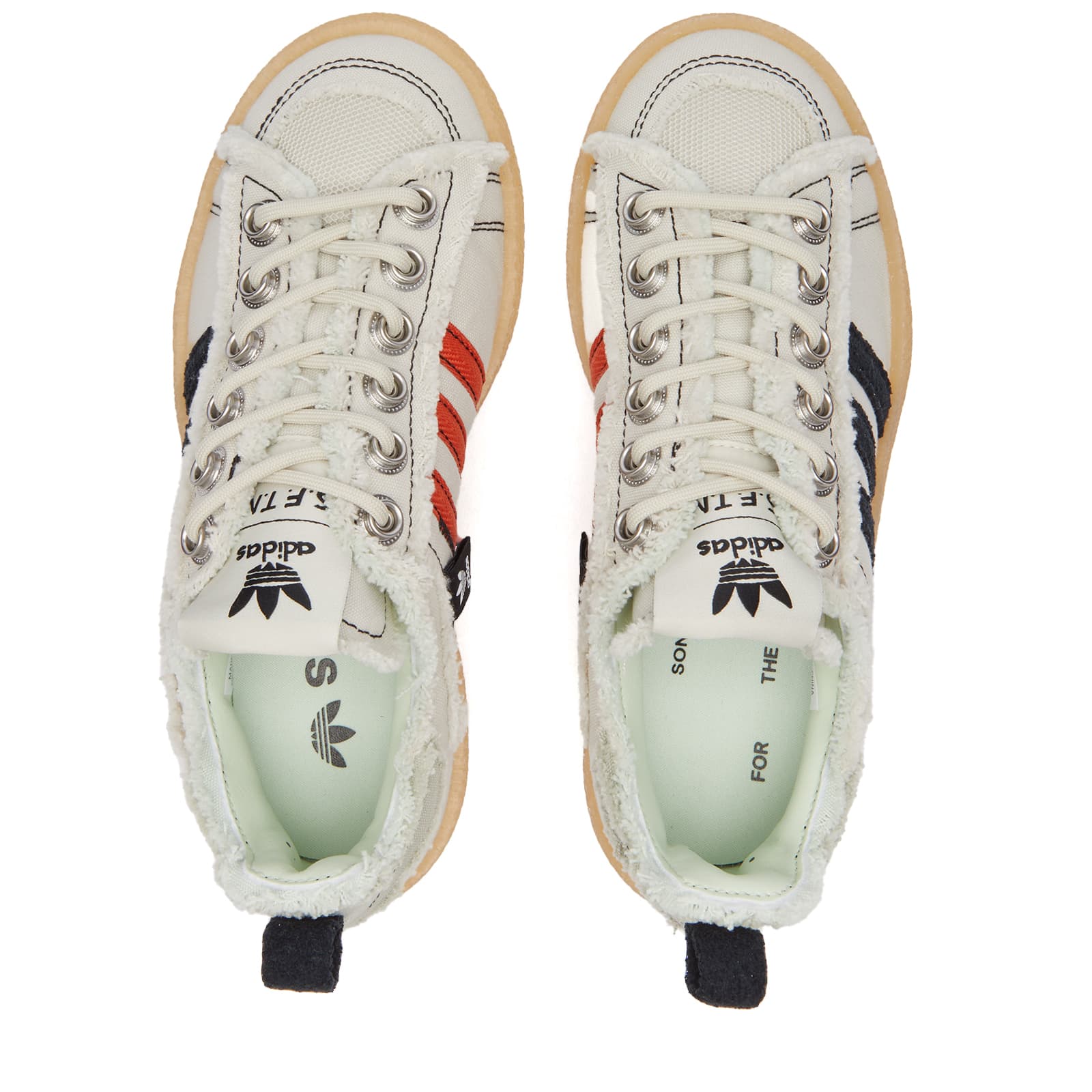 Adidas x SFTM Campus 80s Clear Brown, Black & Sesame | END. (US)