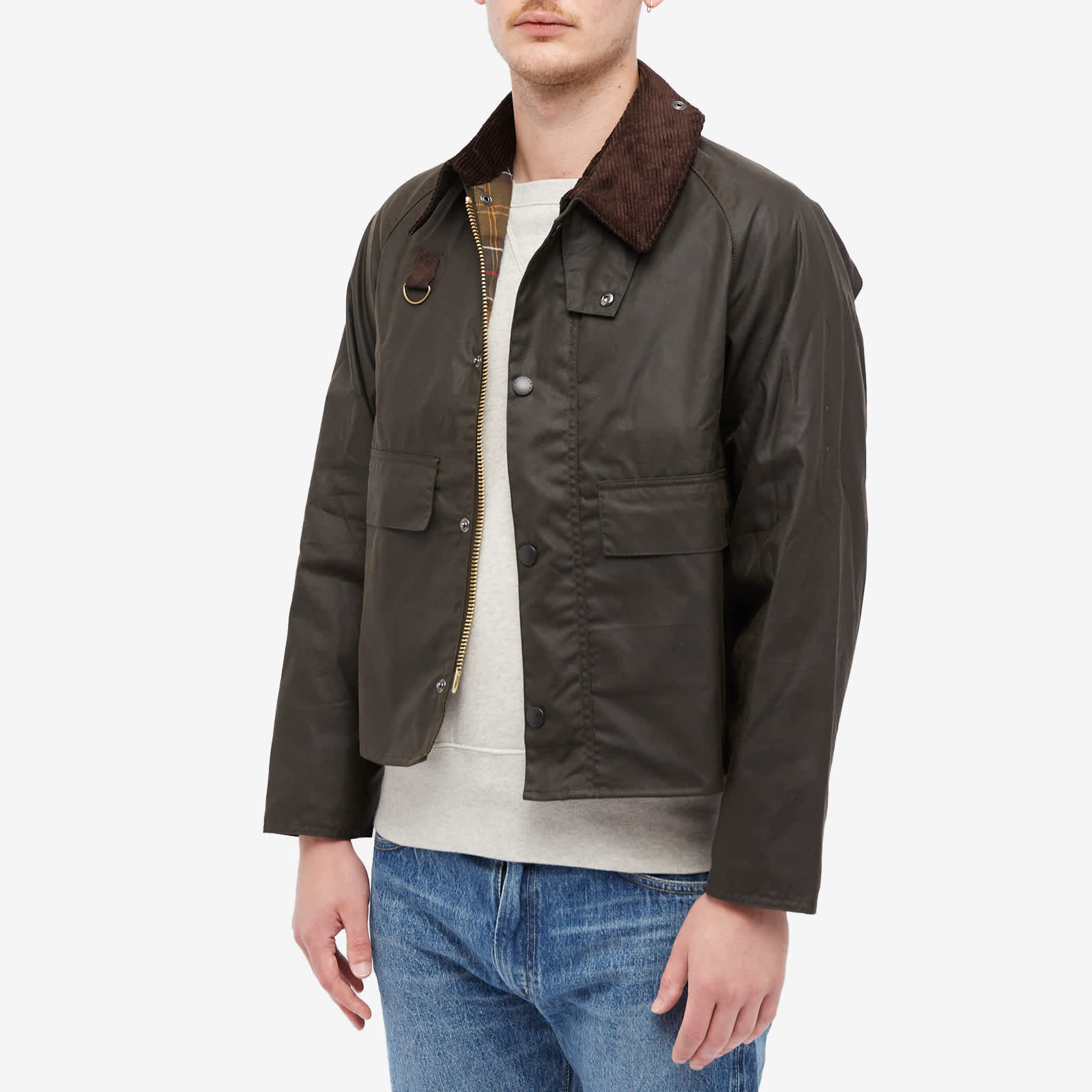 Barbour SL Spey Wax Jacket Olive | END. (GB)