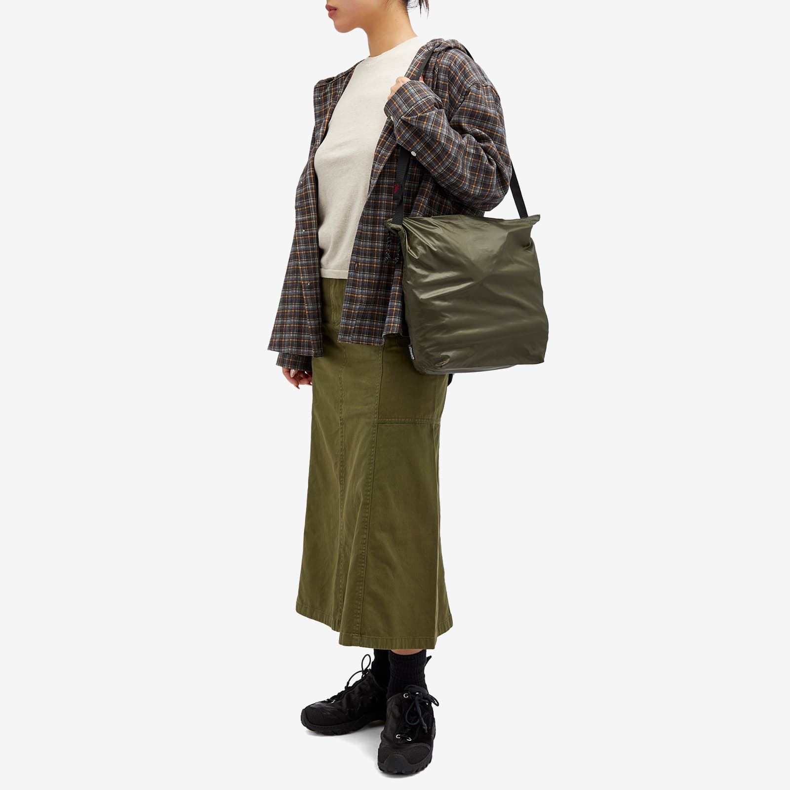Gramicci Micro Ripstop Side Bag Olive Drab | END. (KR)