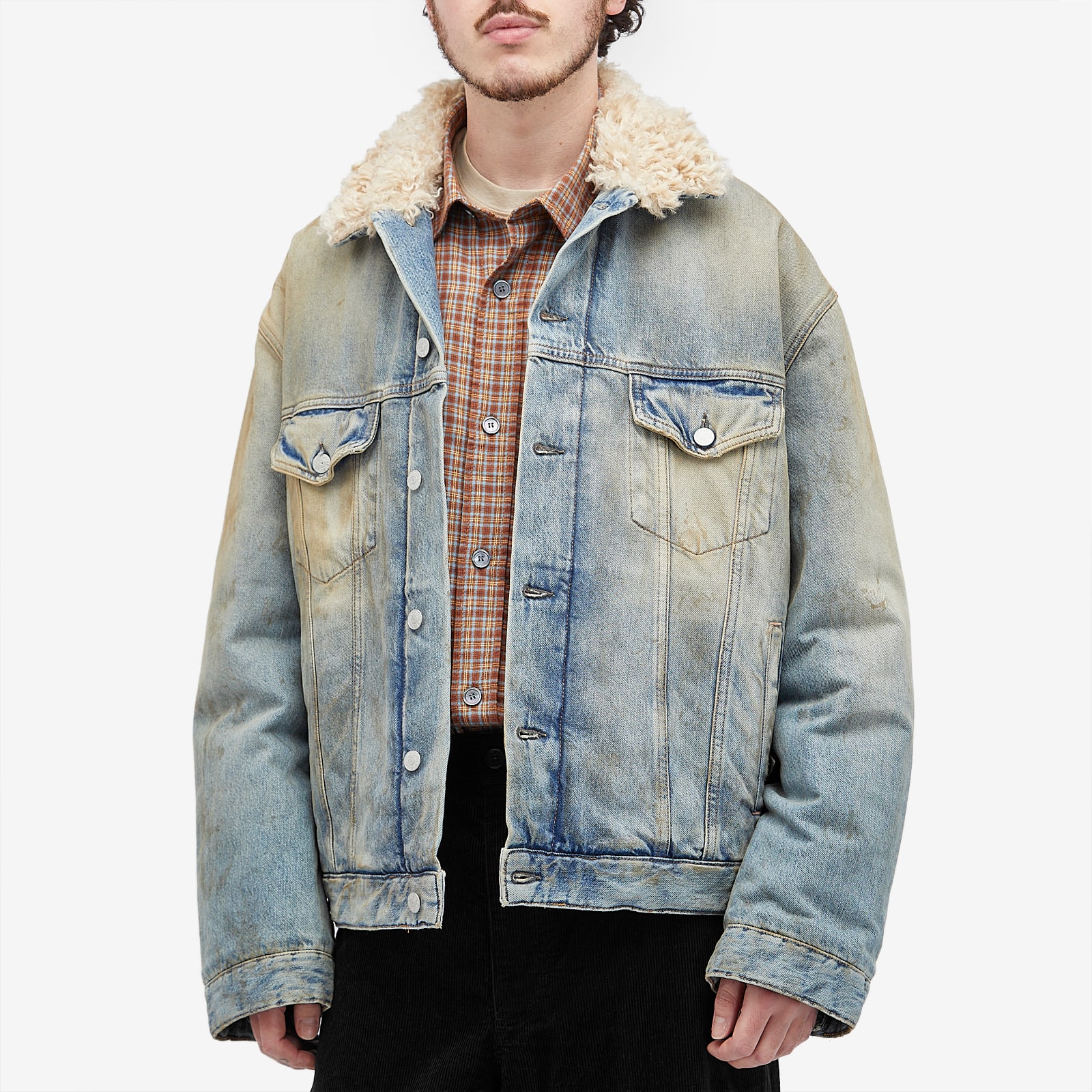Acne Studios Robert Lined Denim Jacket Penicillin | END. (KR)