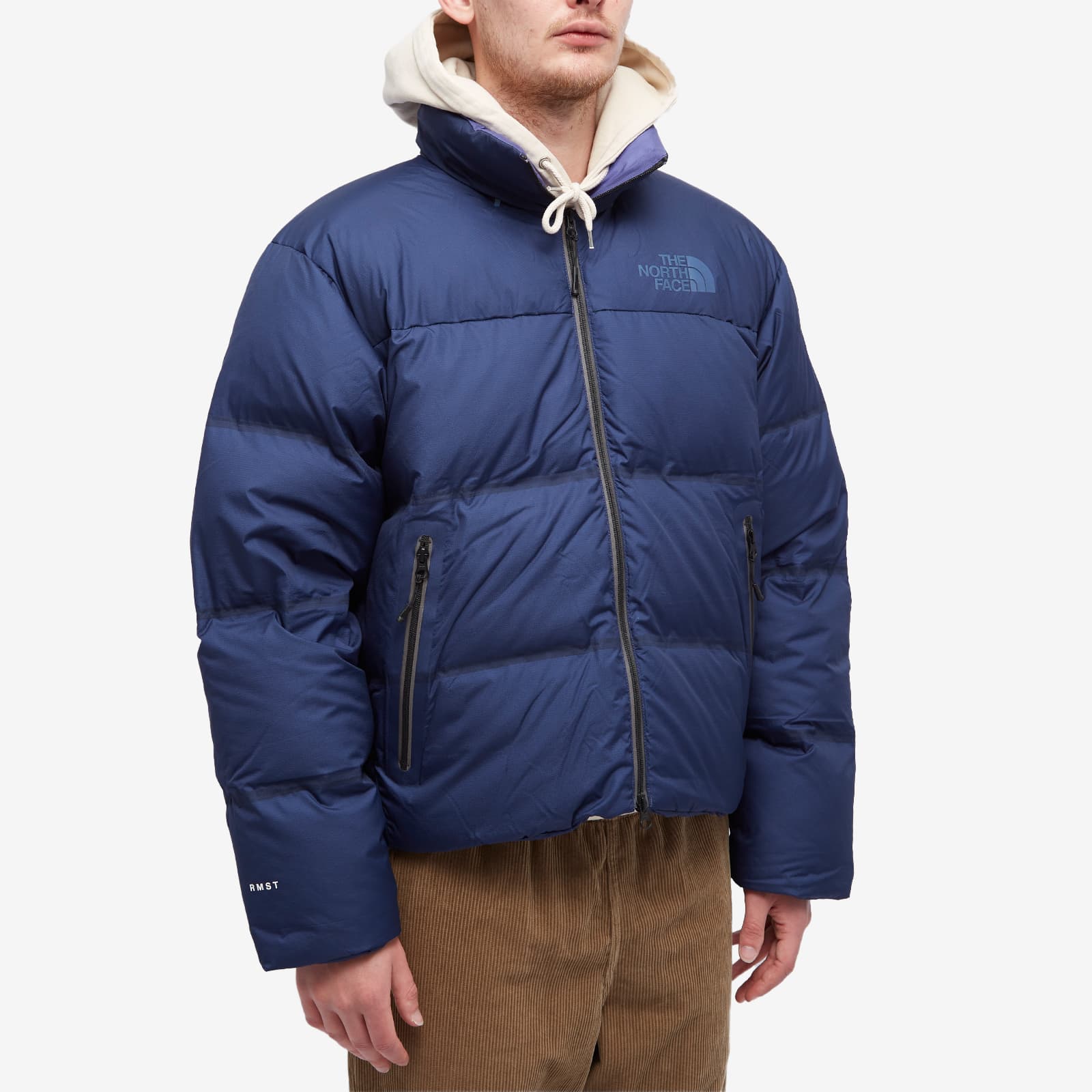 The North Face Remastered Nuptse Jacket Summit Navy & Silver | END. (JP)