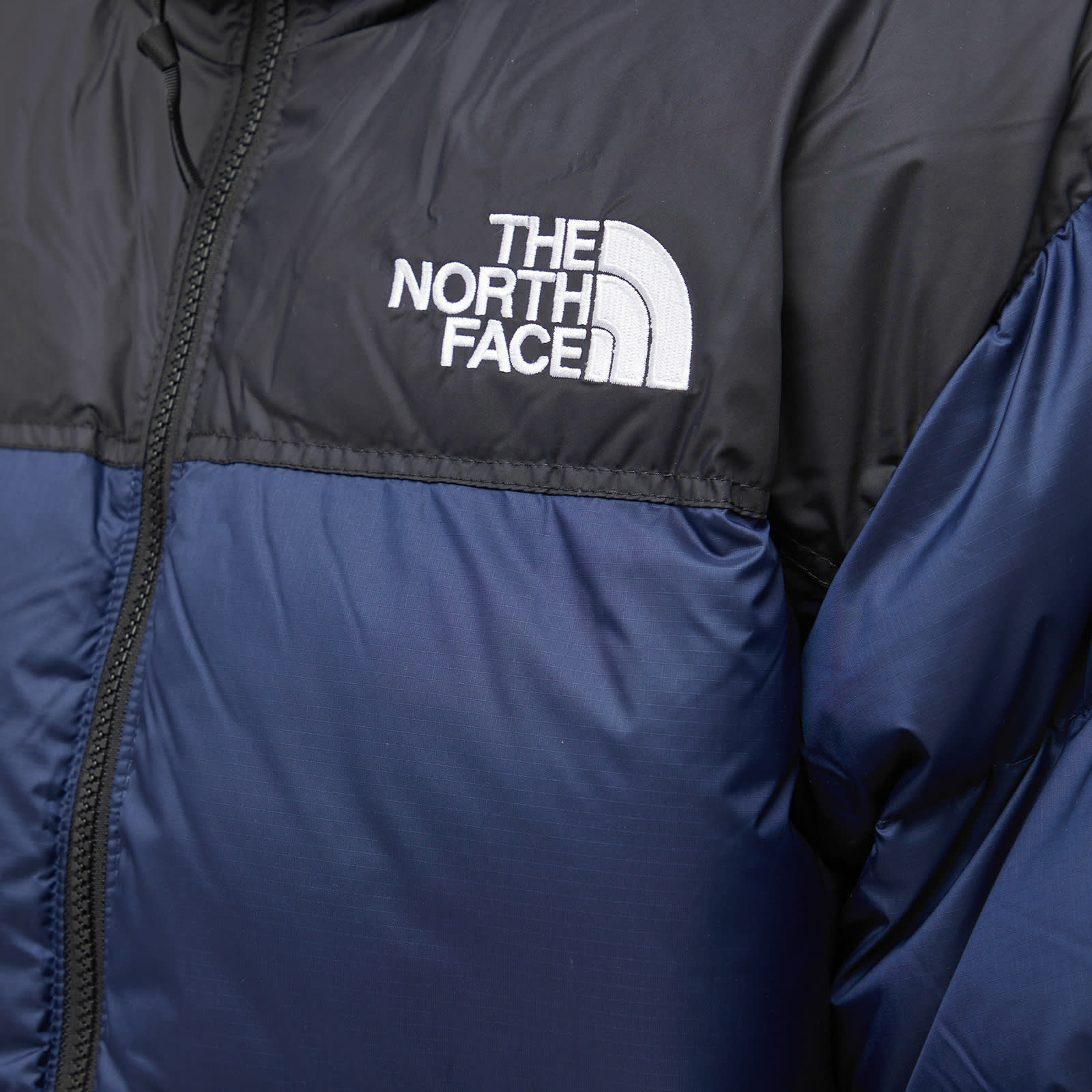 The North Face 1996 Retro Nuptse Jacket Summit Navy & Tnf Black | END. (GB)