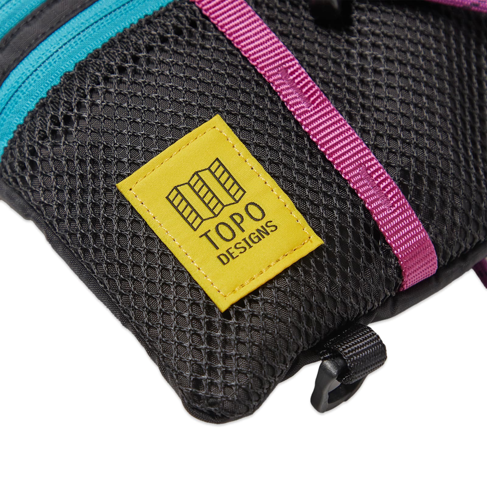 Topo Designs Mountain Accessory Shoulder Bag Black & Grape | END. (AR)
