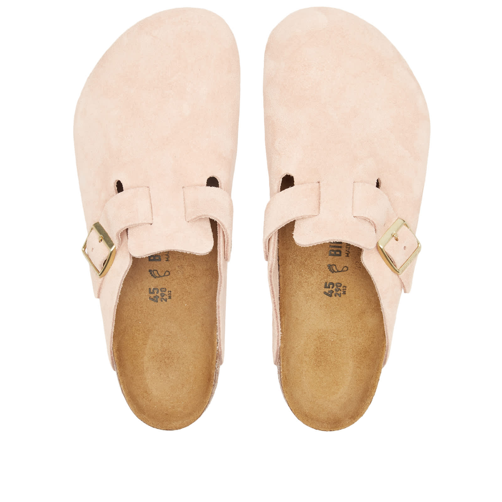 Birkenstock Boston Light Rose Suede | END. (US)